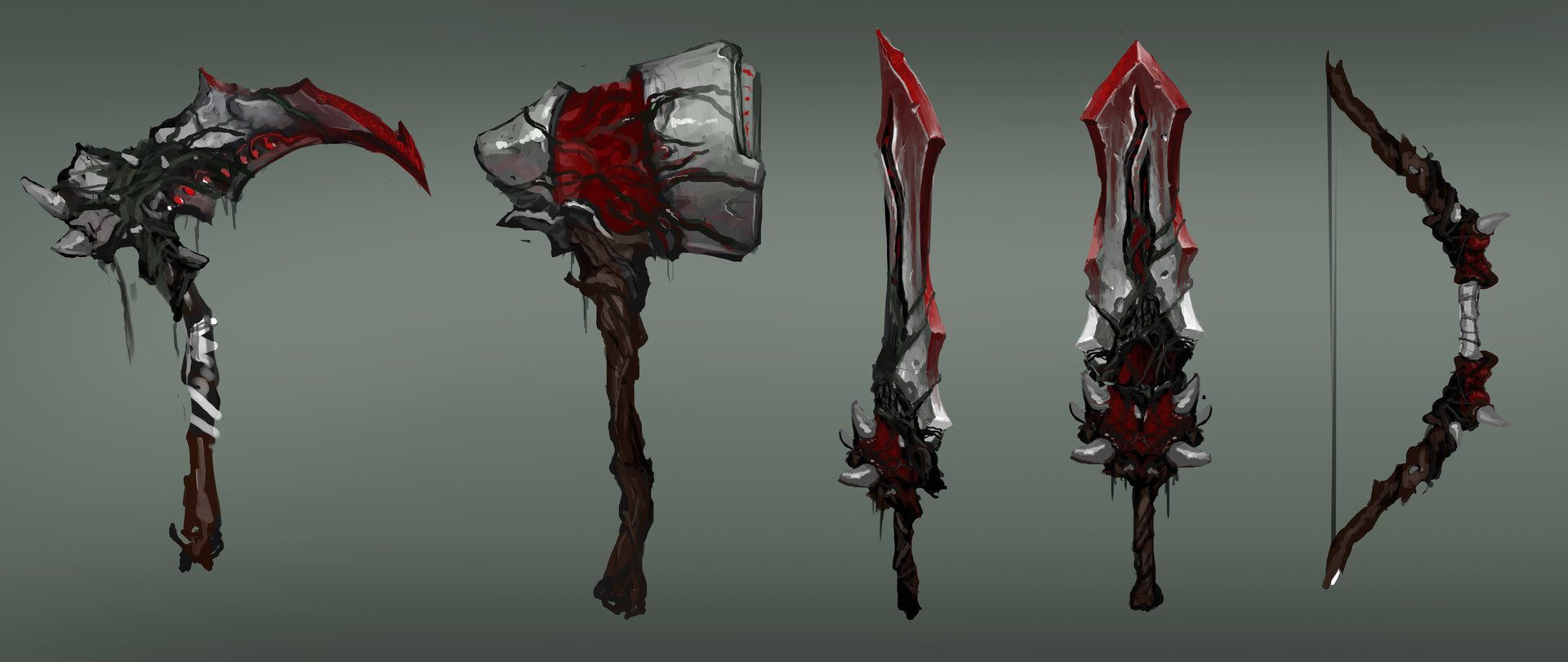 Nicolas Beltran - Scythe - Poison Weapon - 3D Prop Art