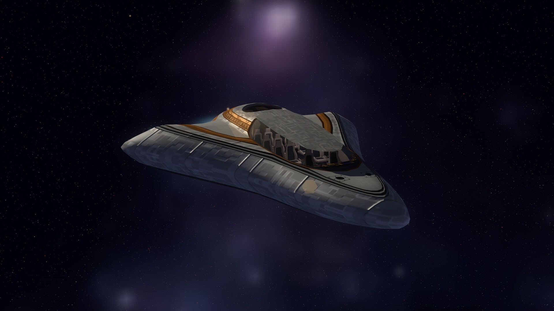ArtStation - Nara-class shuttle (fan-design)