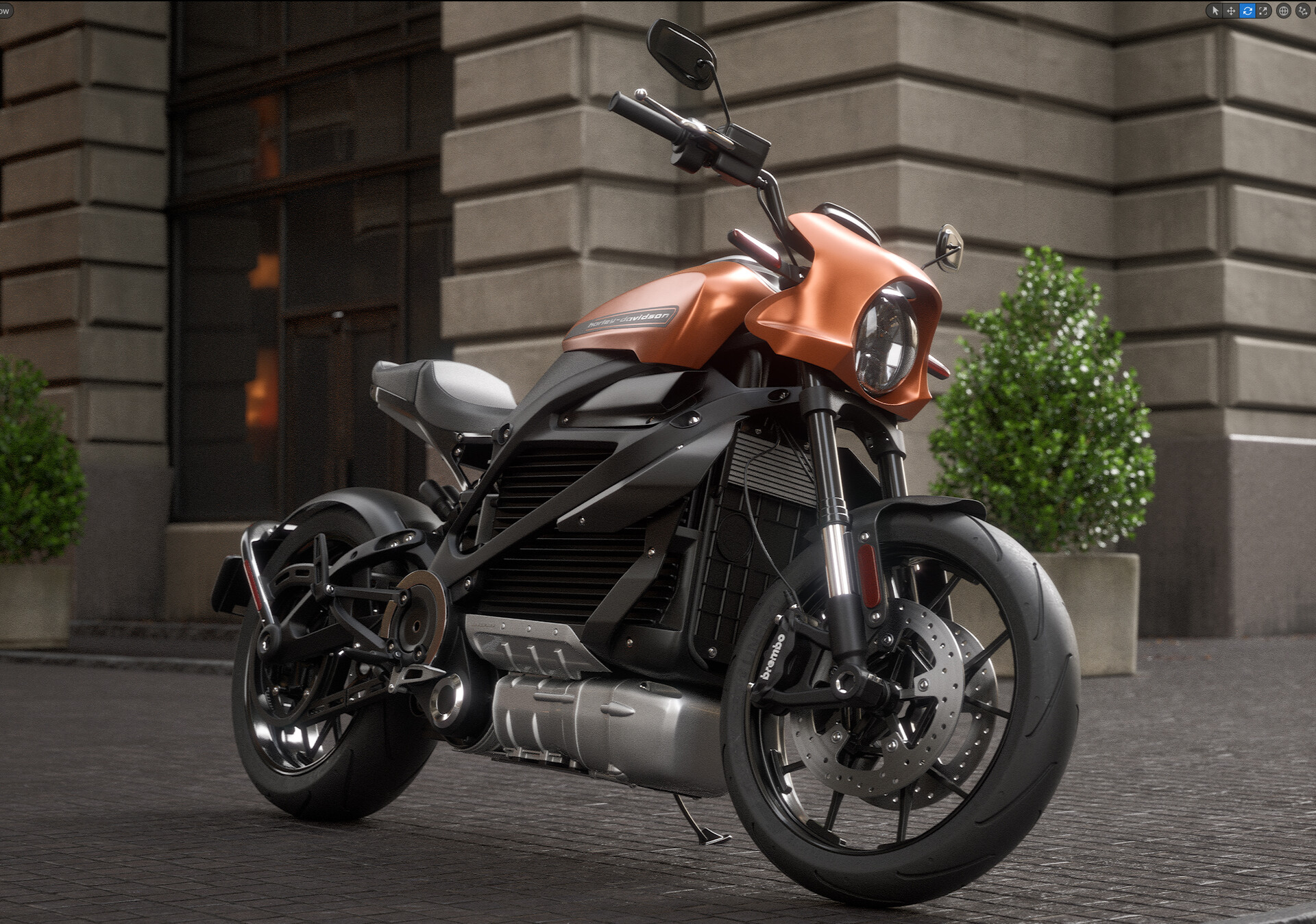 ArtStation - Motorcycle UE5 path tracing