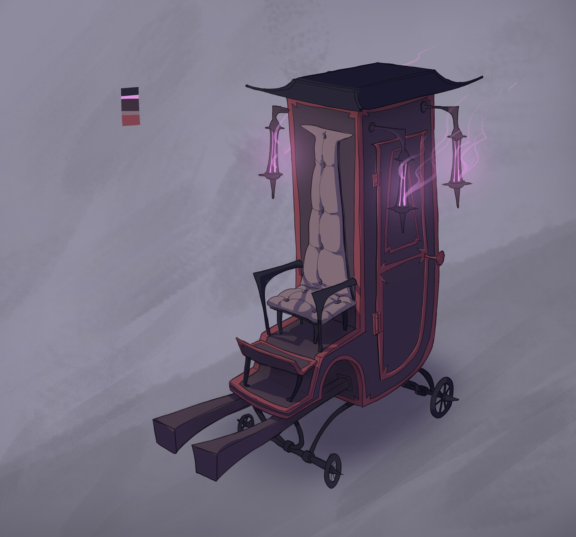 ArtStation - DARK MAGIC CARRIAGES