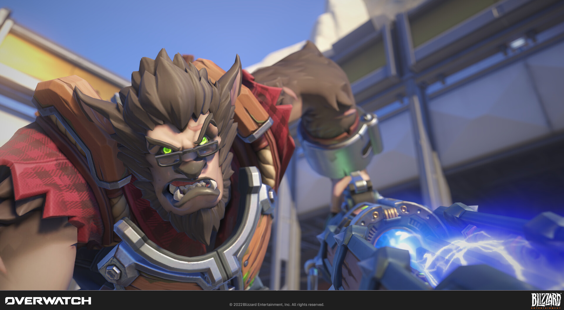 Tim Paauwe - OVERWATCH - Winston 'Werewolf' Weapon Skin