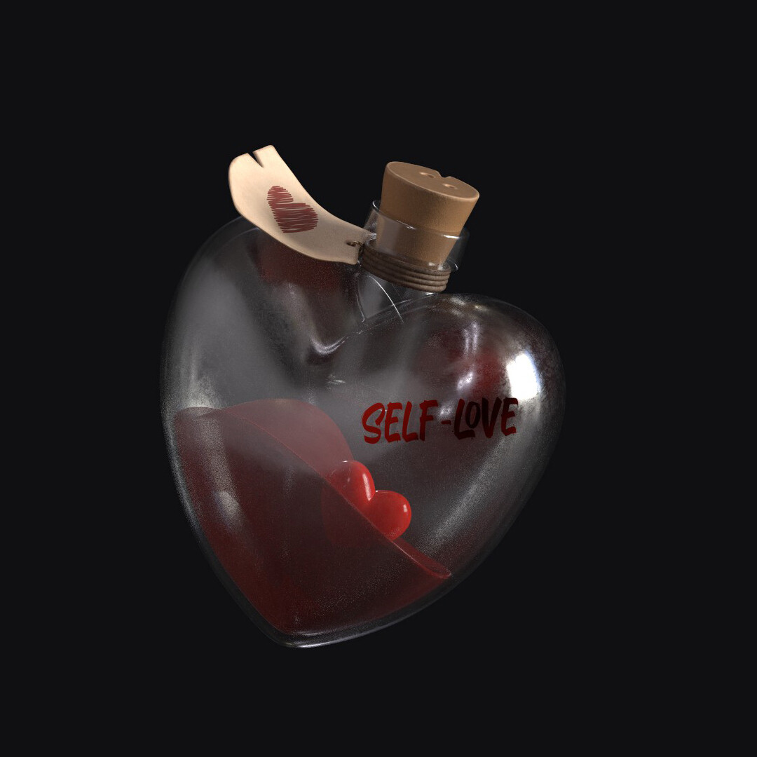 ArtStation - Love Potion - Self Love, 3D Model