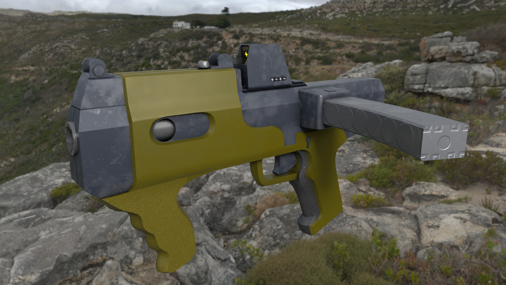 ArtStation - Halo Digsite SMG Remaster