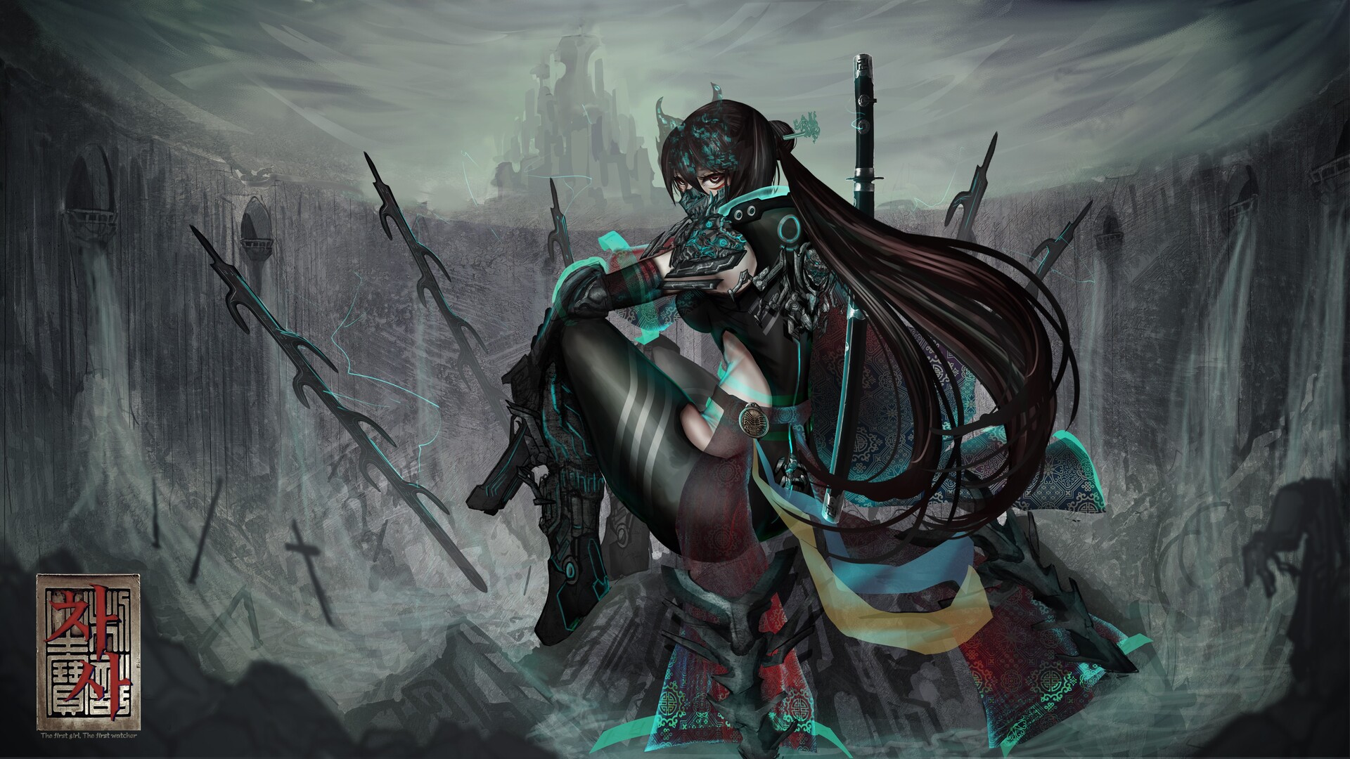 ArtStation - sf casual girl