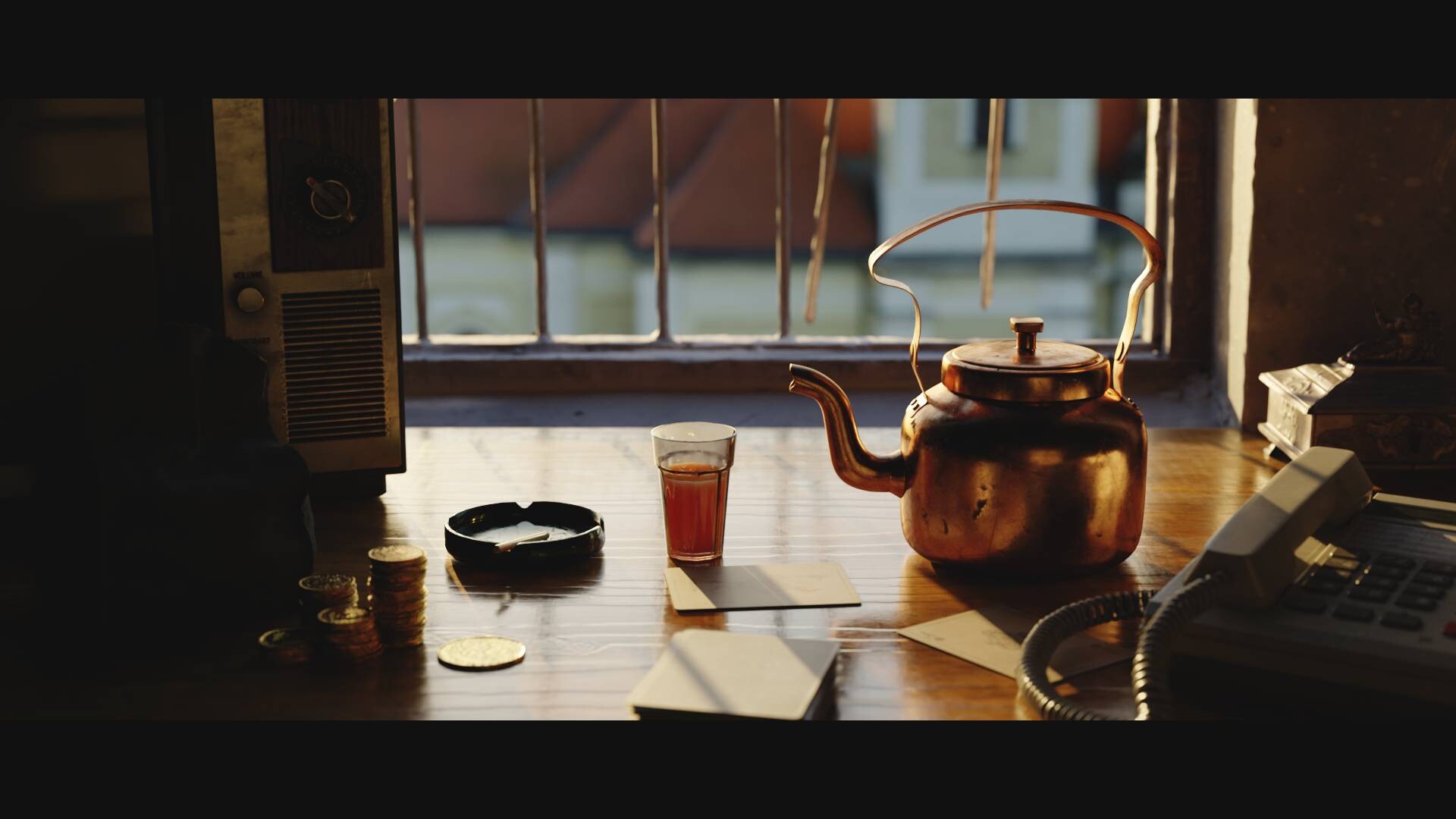 ArtStation - A lighting setup evening sunset