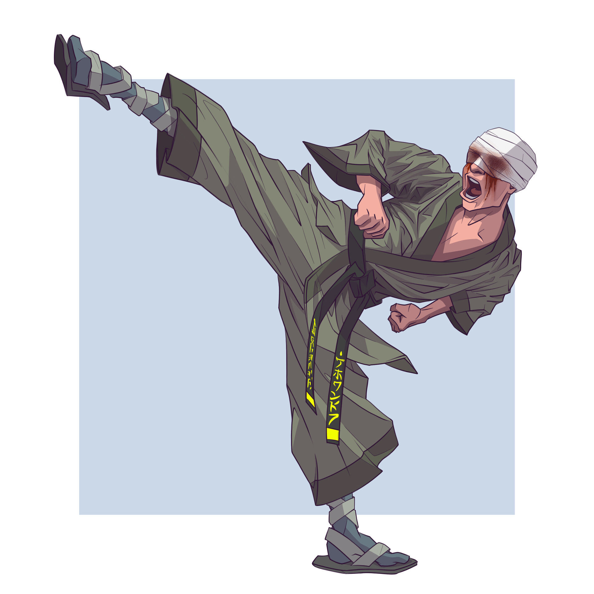 ArtStation - Karate character