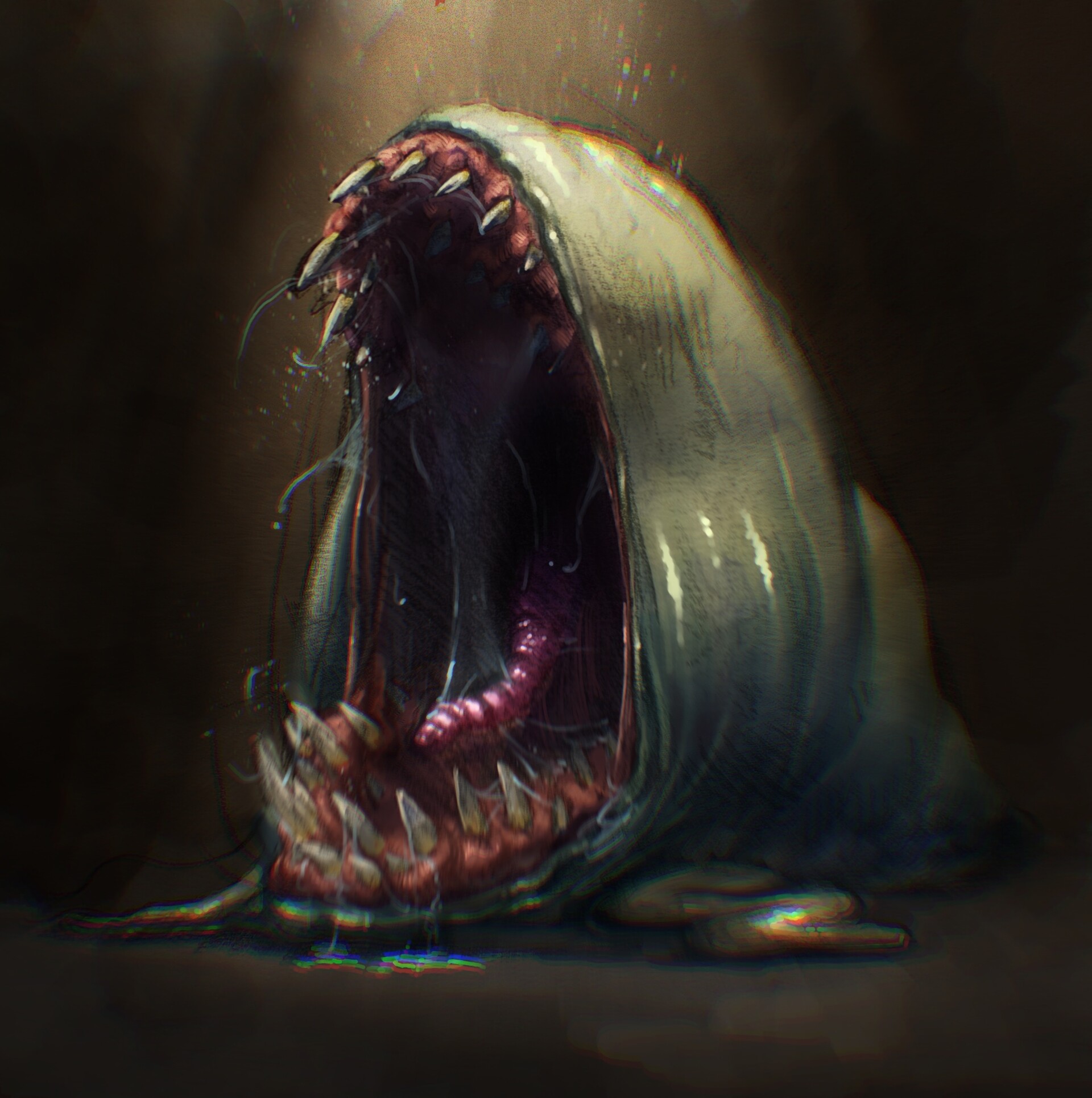 ArtStation - Mouth monster