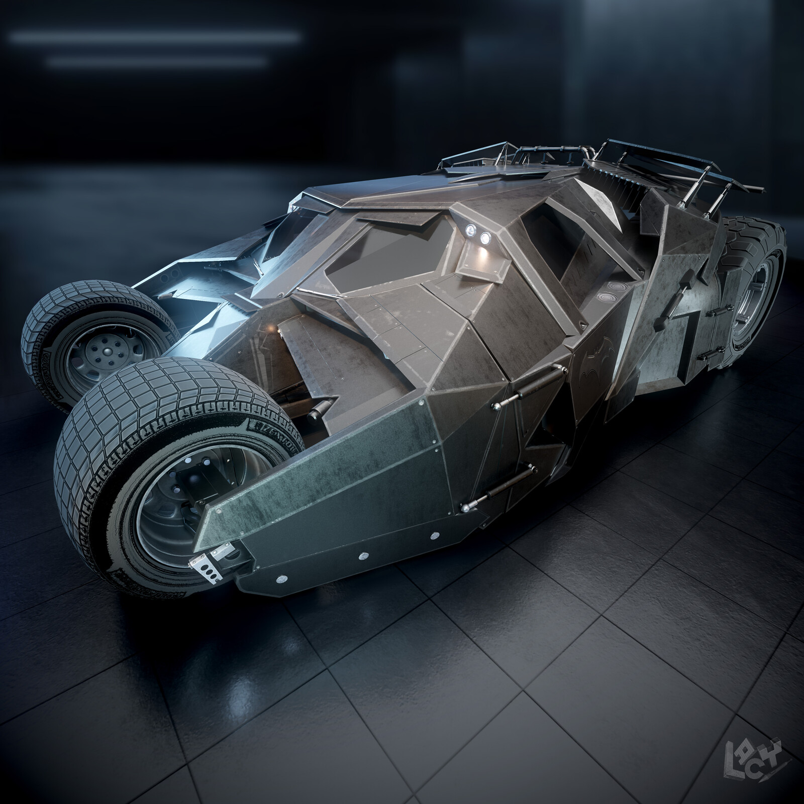 Eugene Lacy - BATMOBILE. Christopher Nolan's The Dark Knight trilogy ...