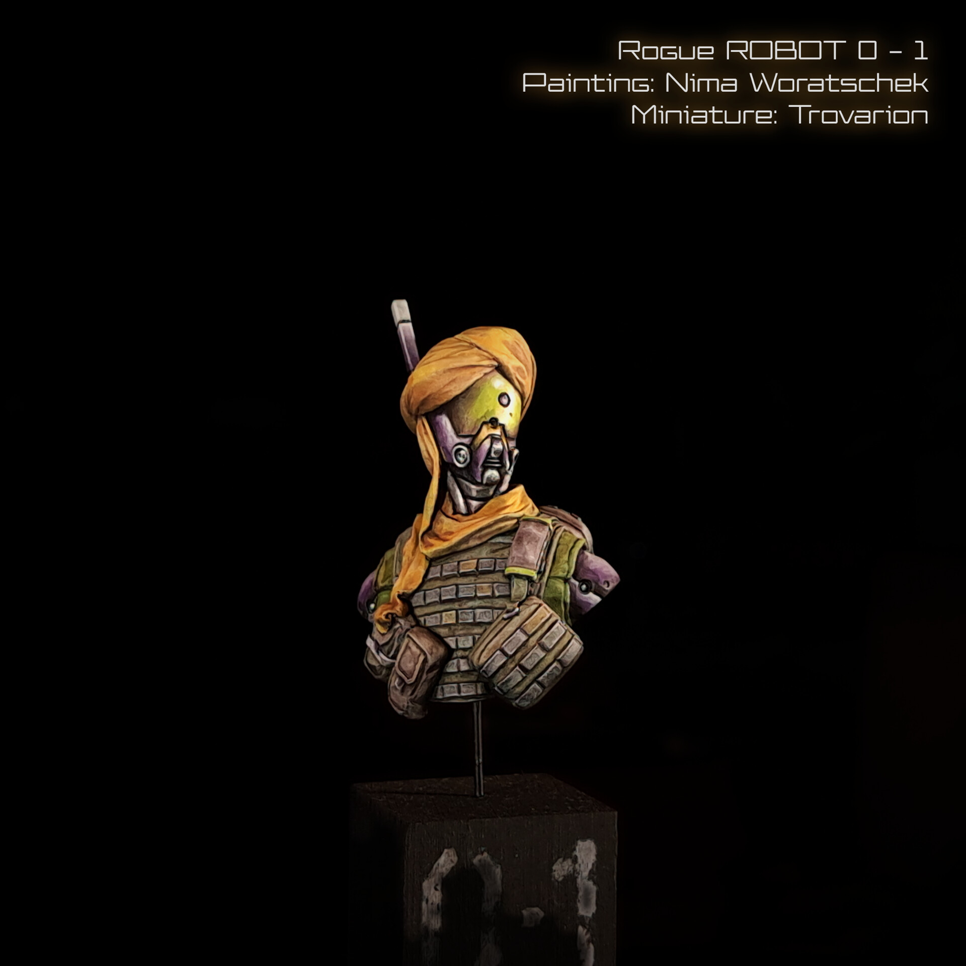 Miss Pixie - Miniature Painting