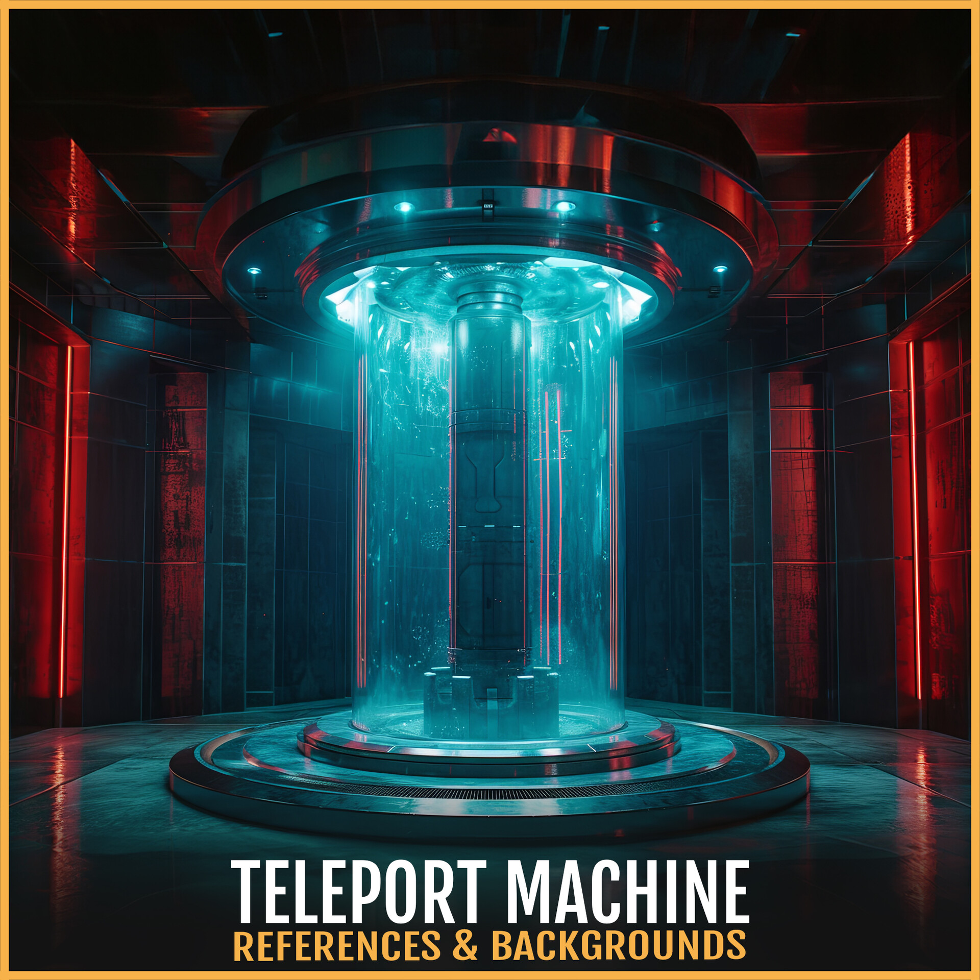 ArtStation - 505 Teleport Machine References