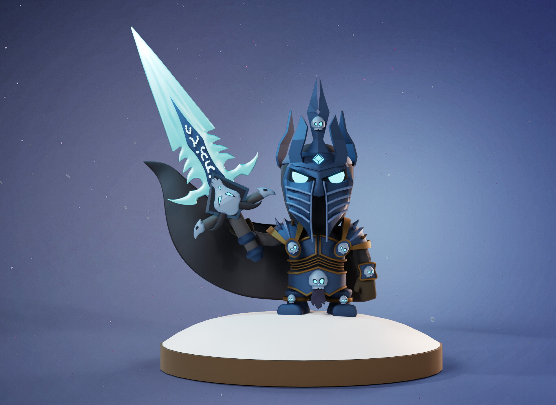 ArtStation - Chibi Lich King
