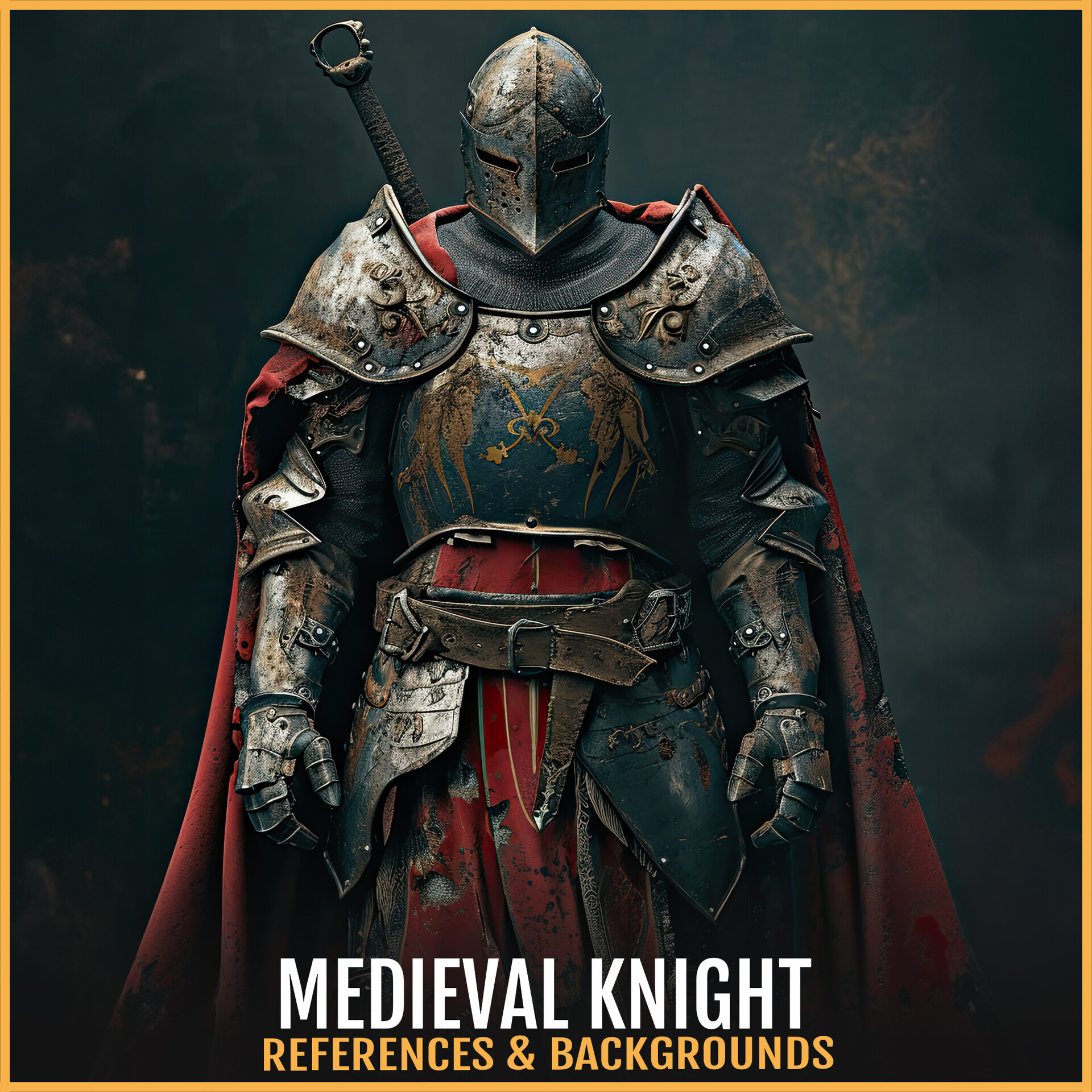 ArtStation - 505 Medieval Knight Game Character