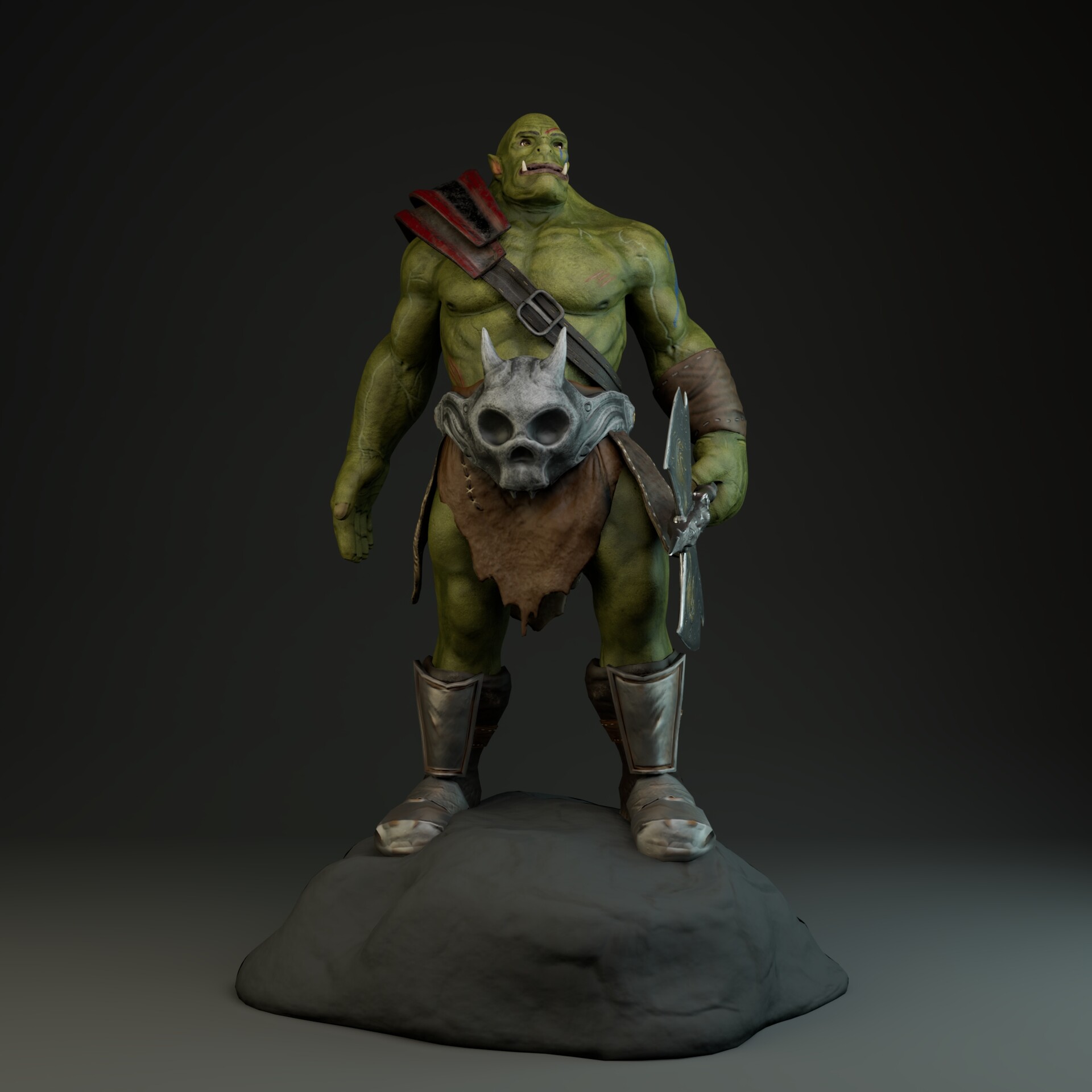 ArtStation - Zarthar : Orcish Warrior