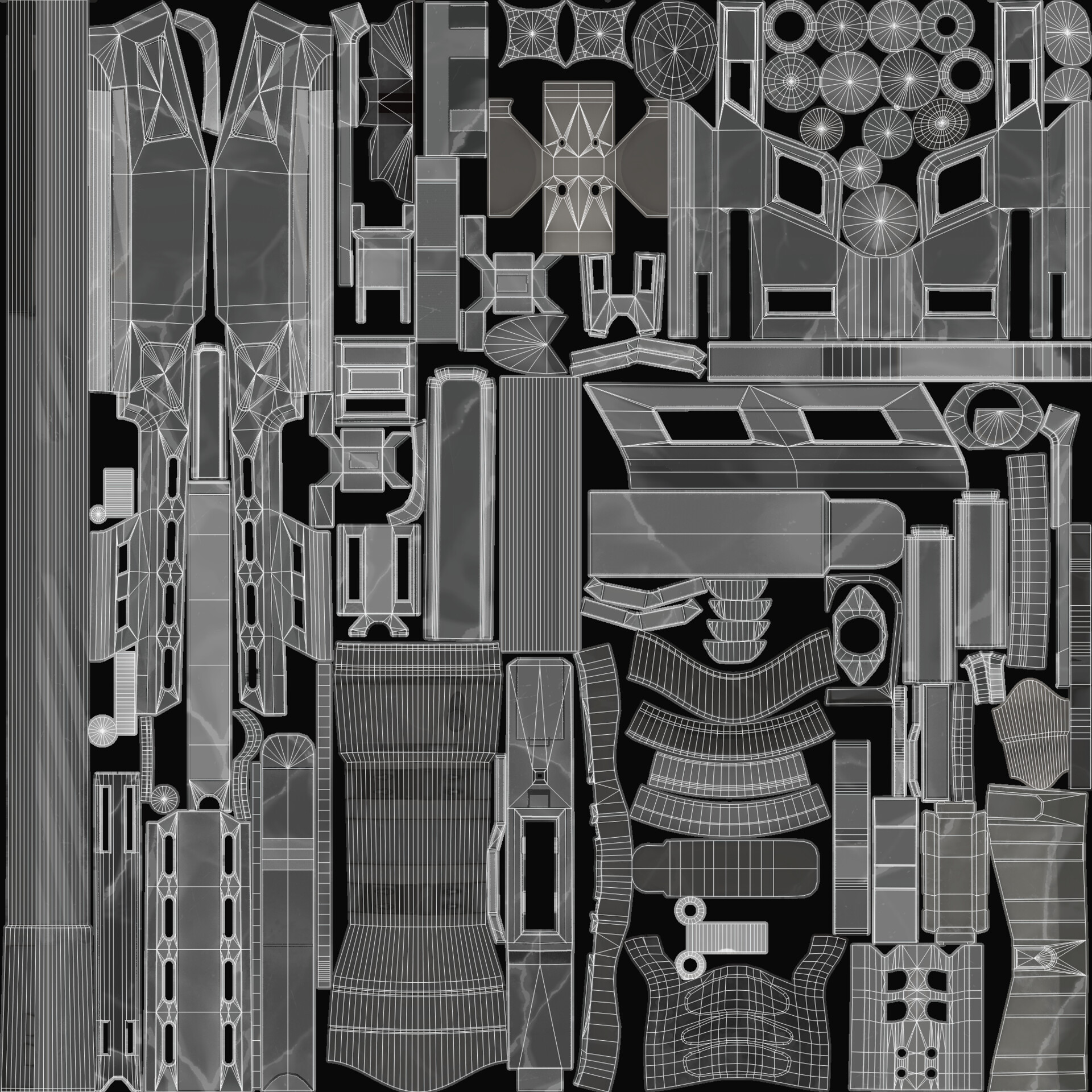 Antoine Oger - Sniper - Maya / Substance Painter / Marmoset Toolbag