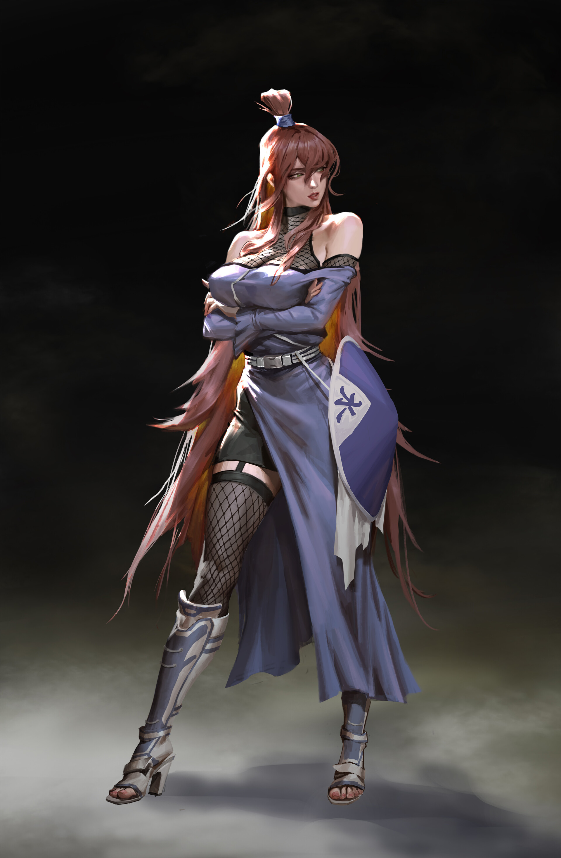 ArtStation - NARUTO-Terumi Mei