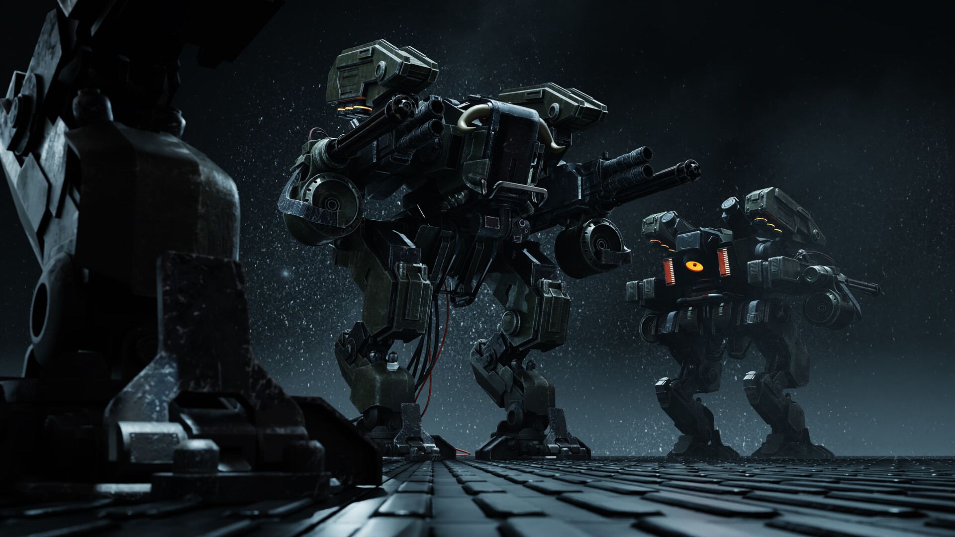 ArtStation - Horned mecha