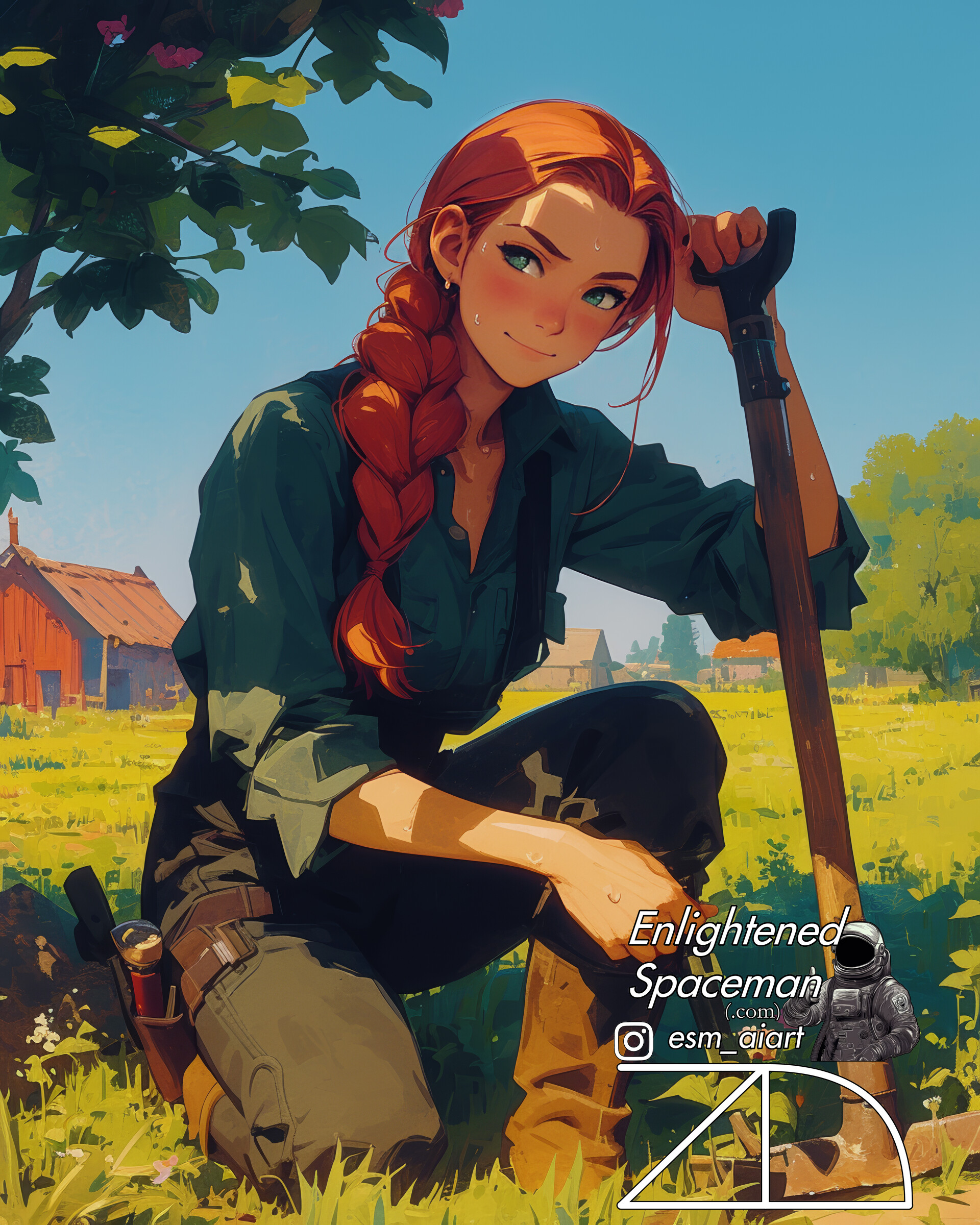 ArtStation - Best Girl: Leah