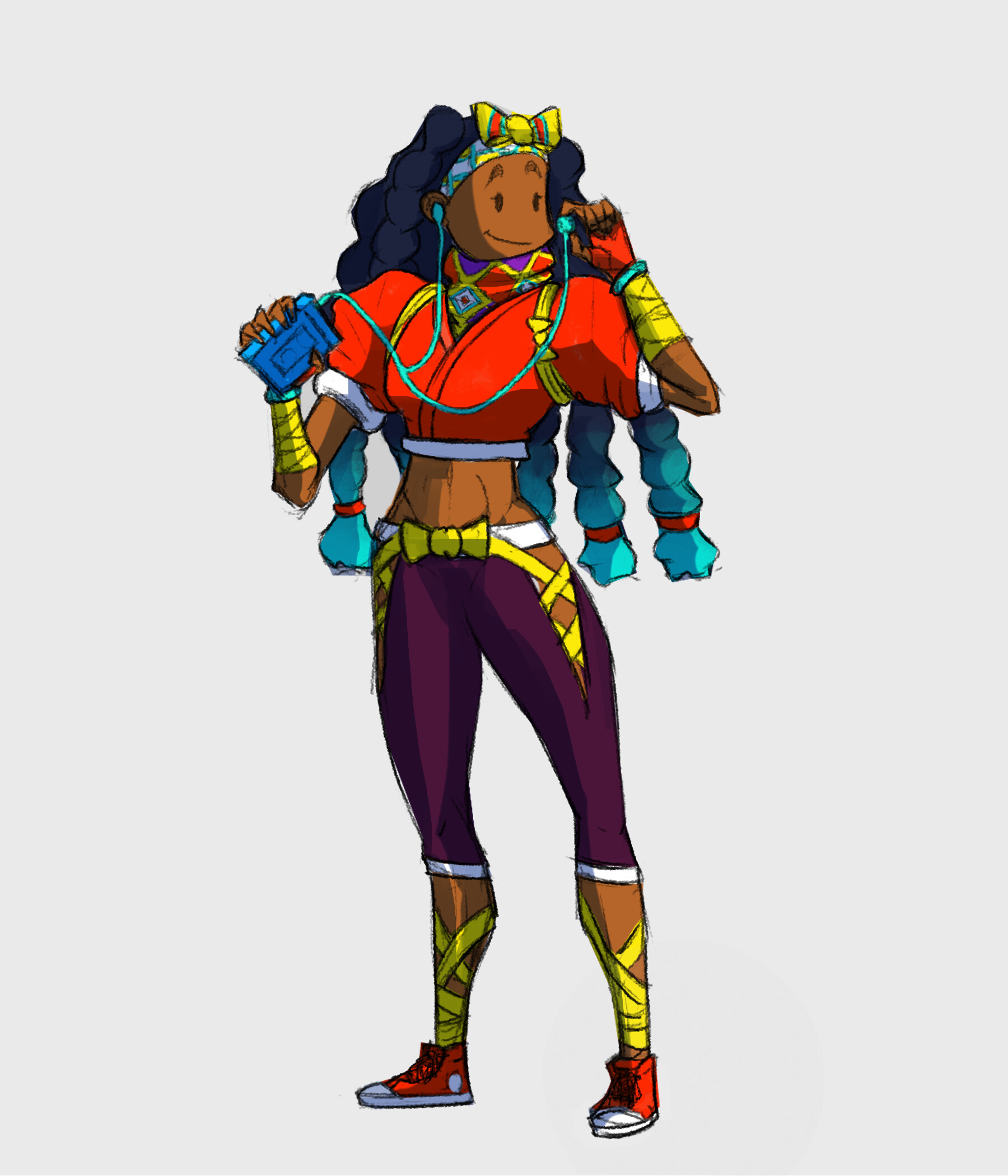 ArtStation - Street Fighter 6 Kimberly & Marisa fan art