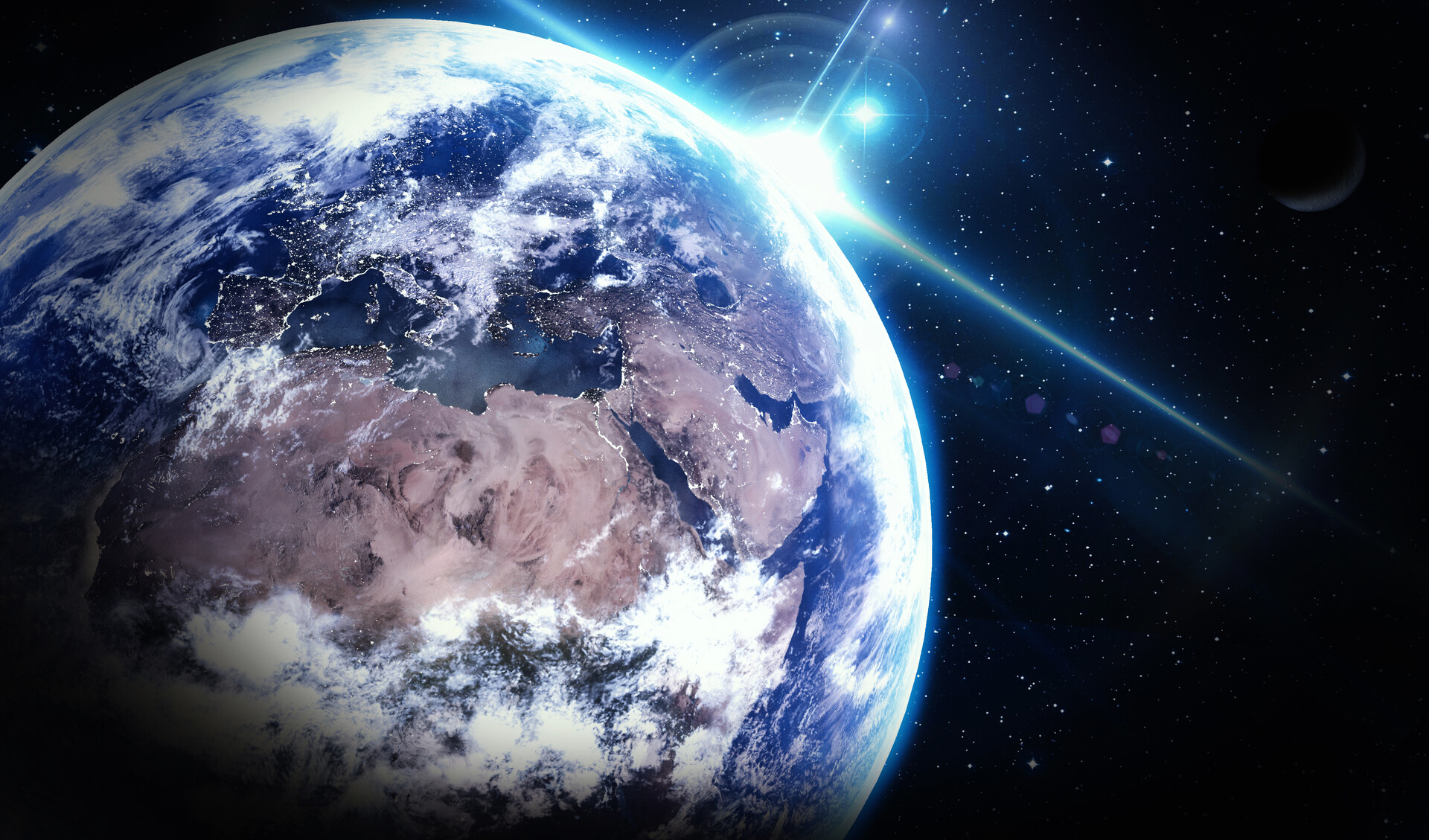 ArtStation - Earth Scene