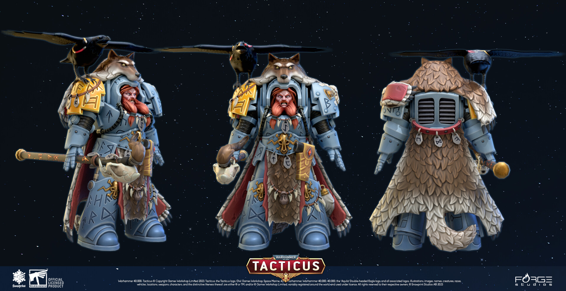 FORGE STUDIOS - Warhammer 40k: Tacticus - Space Njal