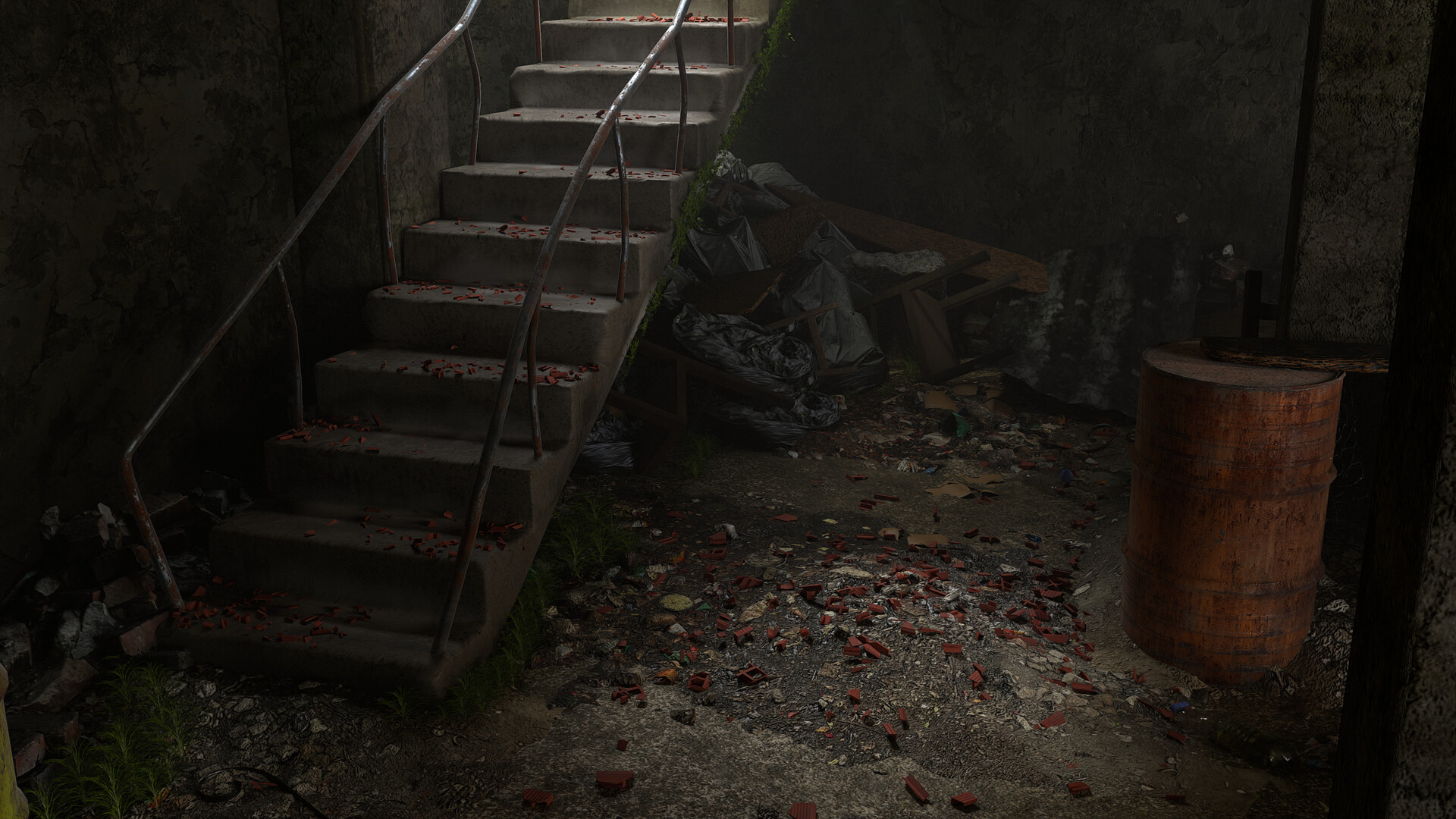 ArtStation - Abandoned building design