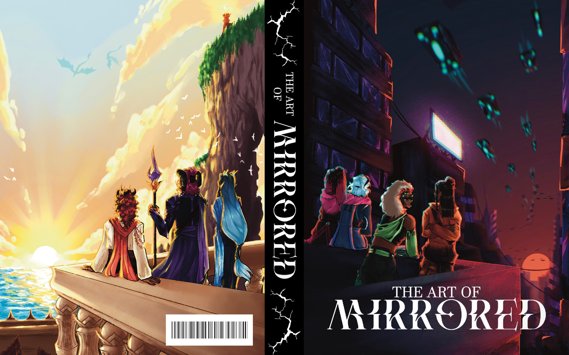 ArtStation - Front & Back cover of Art-book