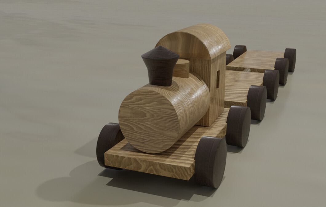 ArtStation - Train Toy