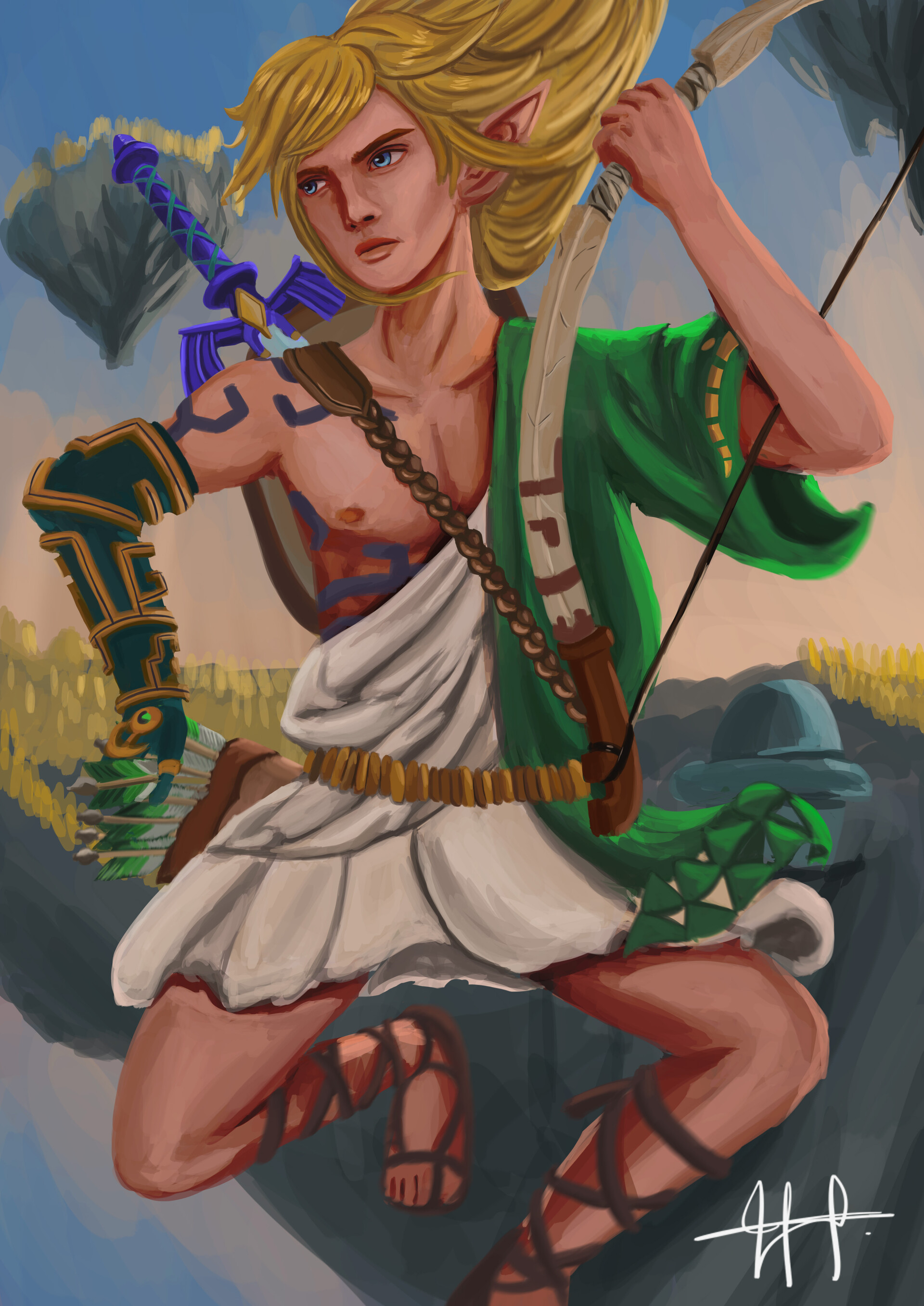 ArtStation - Link TOTK - Fanart