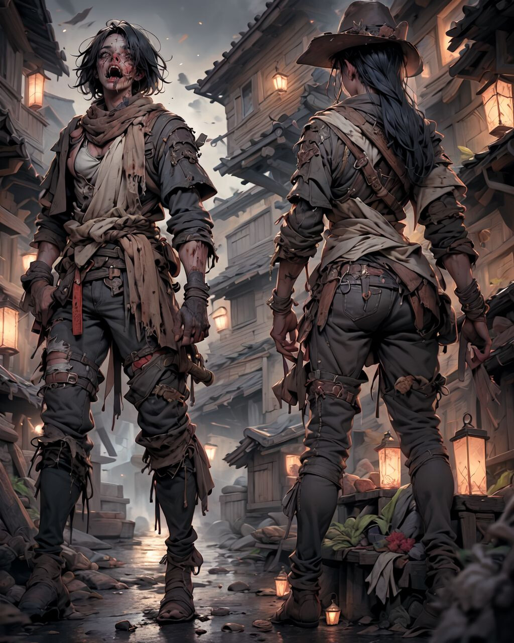 4K Anime Reference Art for Artists and Enthusiasts - 281 Undead Realm ...