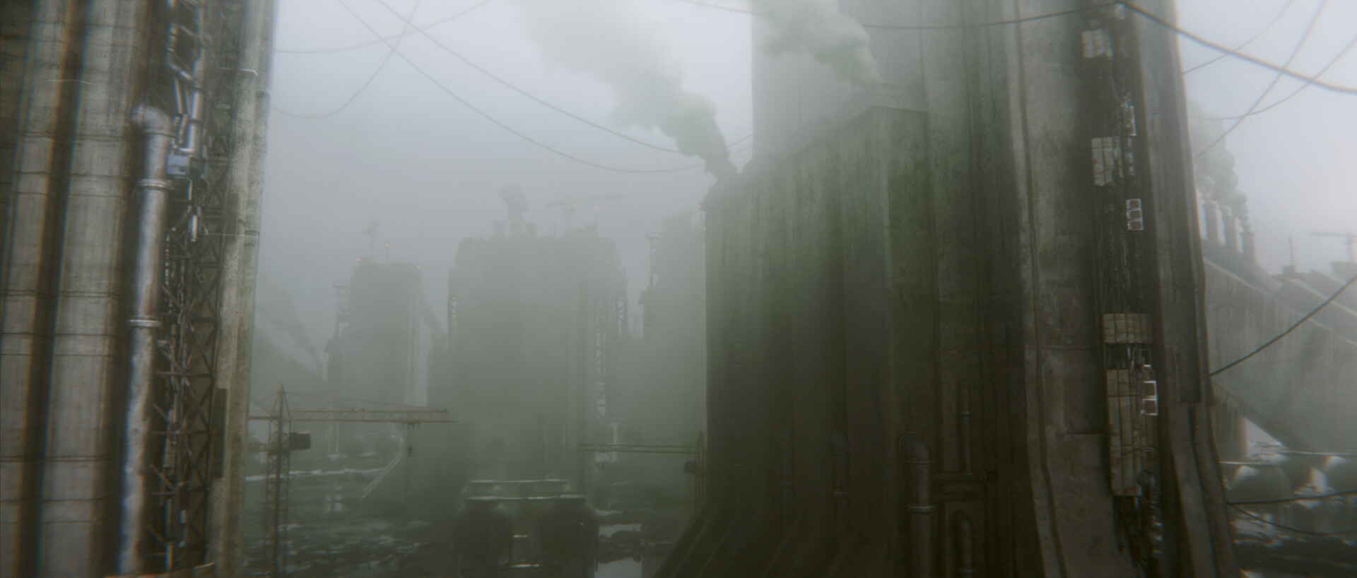 ArtStation - Polluted city