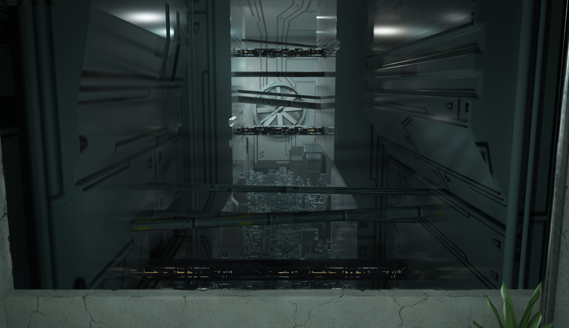 ArtStation - Subterranean Sci-fi City