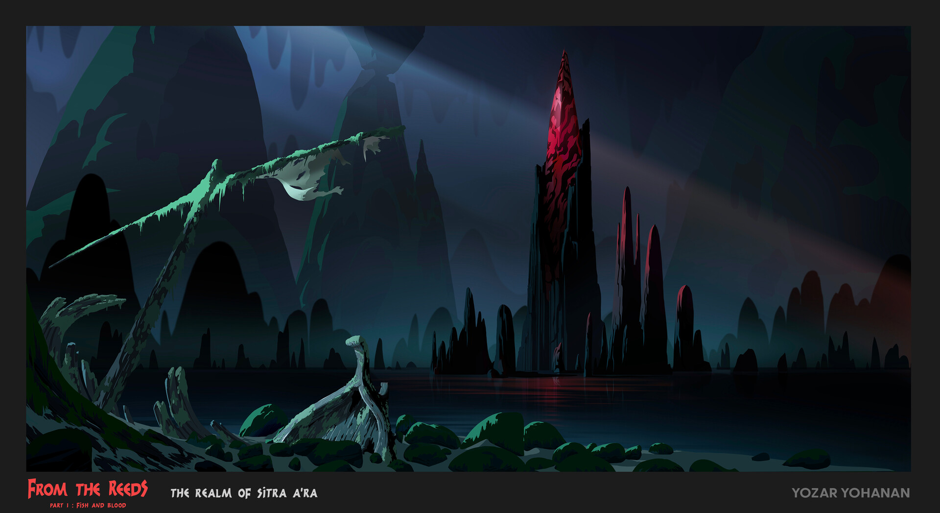 ArtStation - Sitra A'ra Background Painting