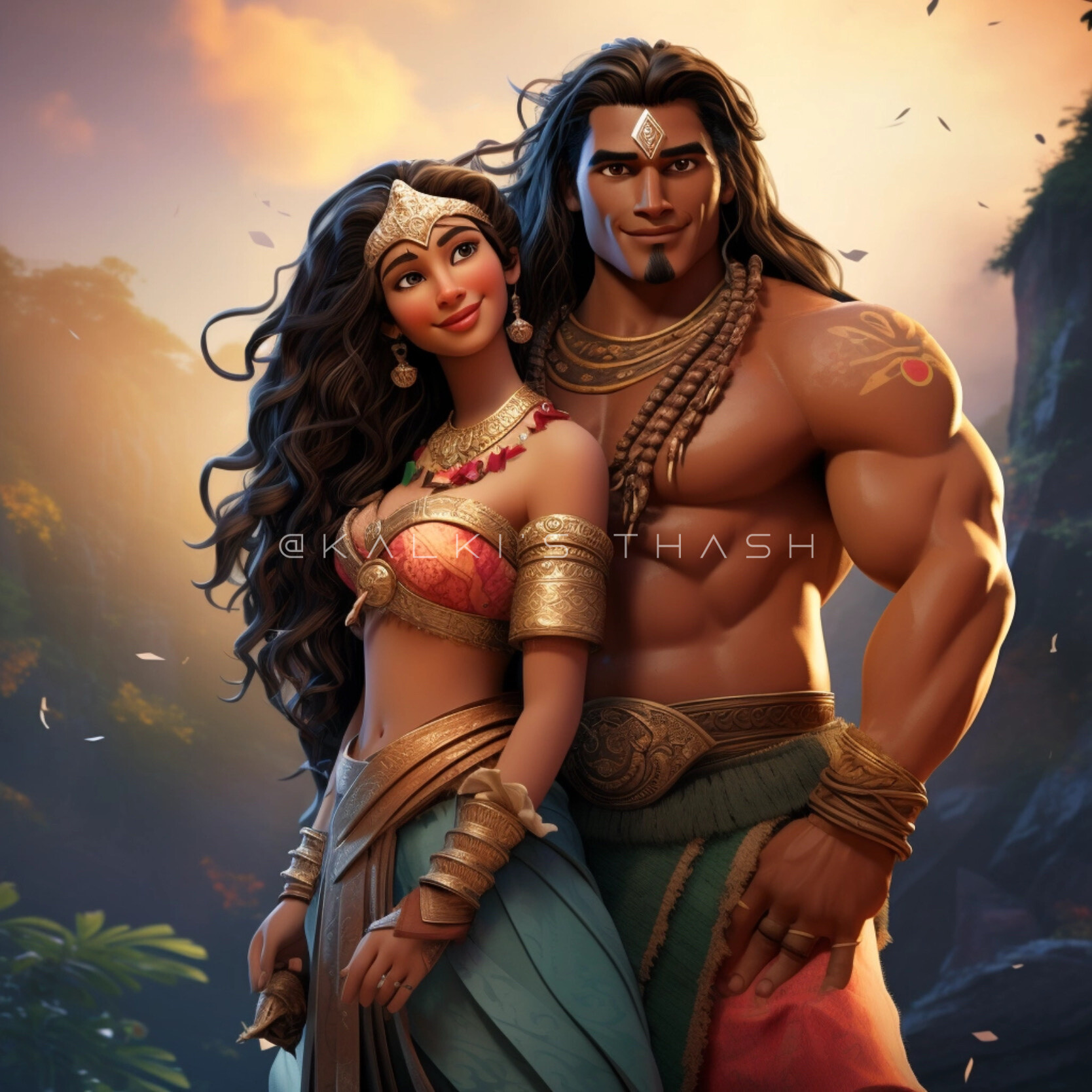 ArtStation - Inspired by Moana