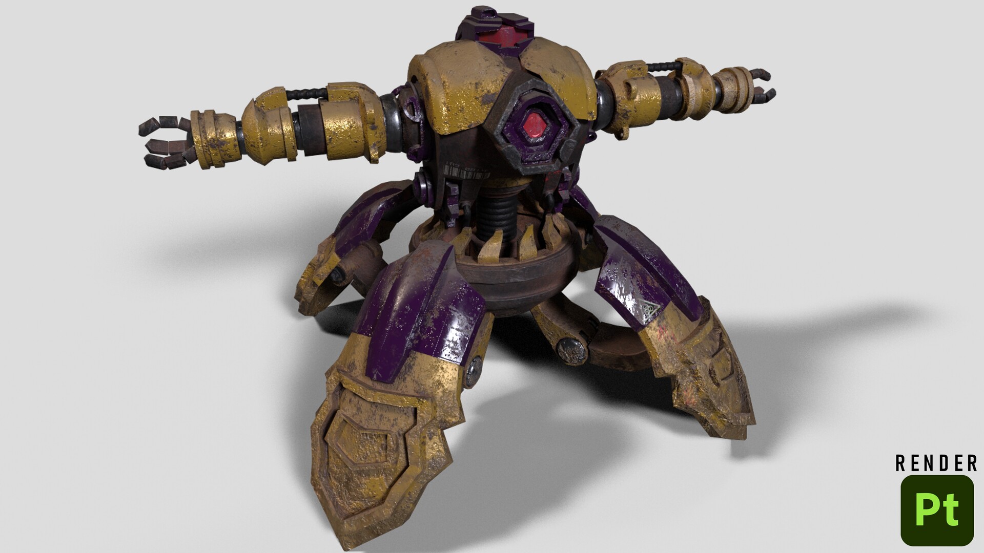 ArtStation - Camera head robot