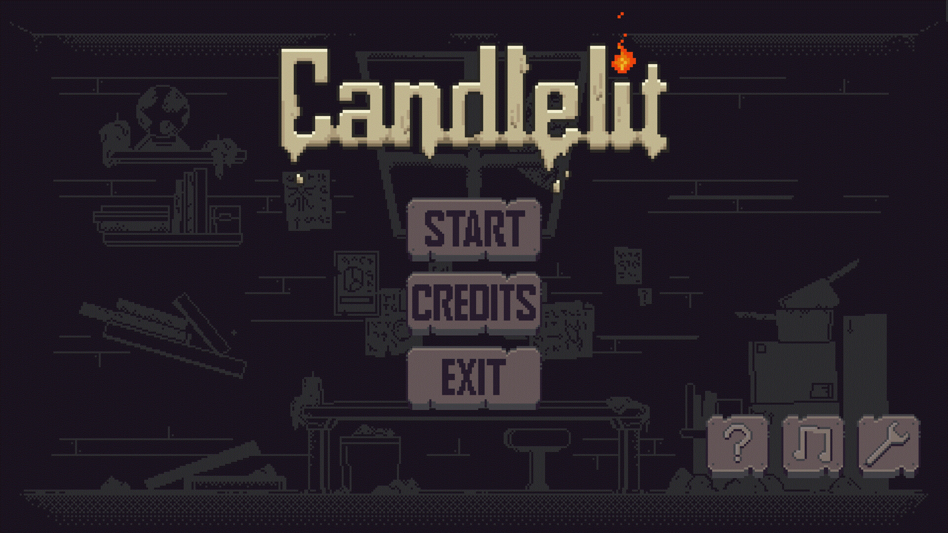 ArtStation - Candlelit Art and UI