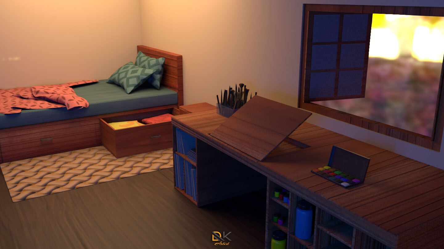 ArtStation - interior design