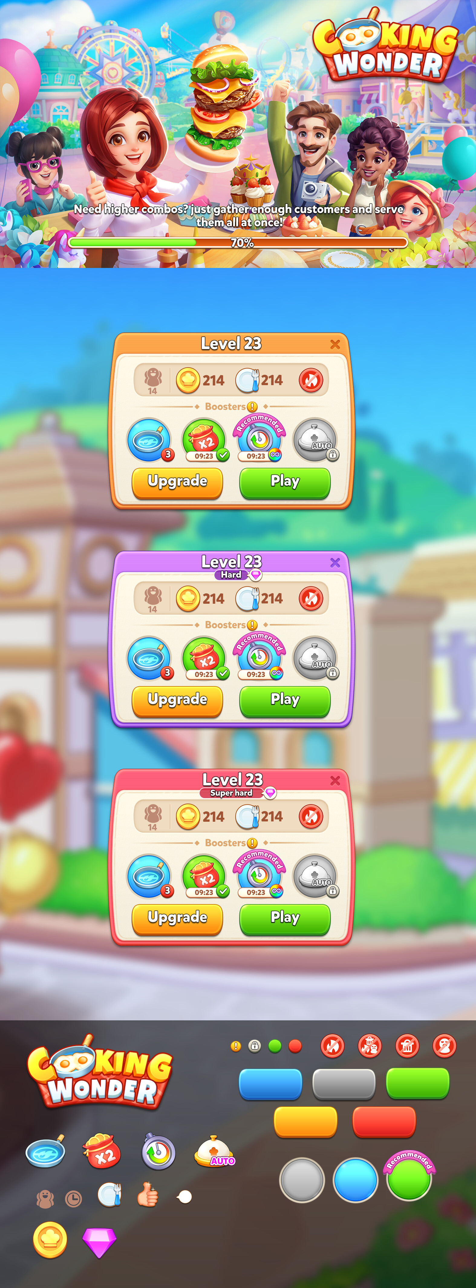 ArtStation - cookingmasterUI