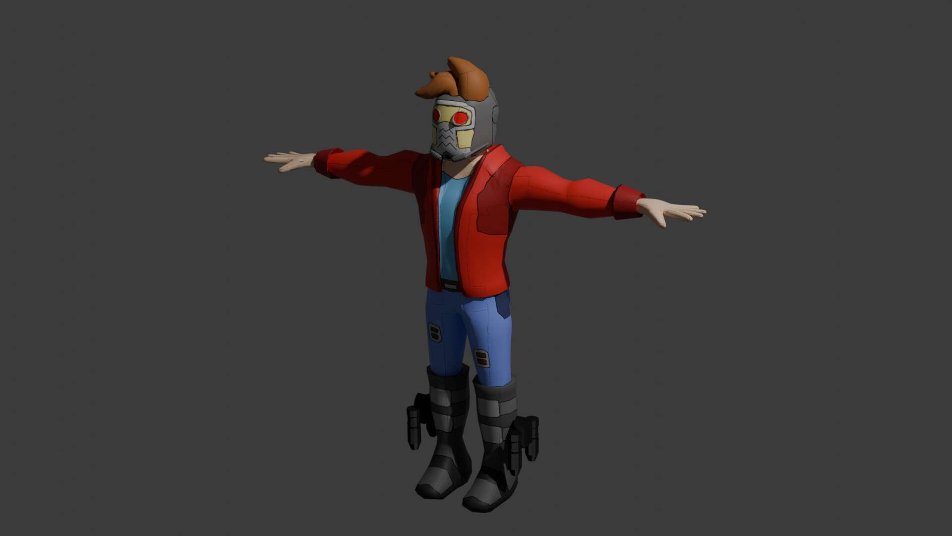 ArtStation - Starlord Model