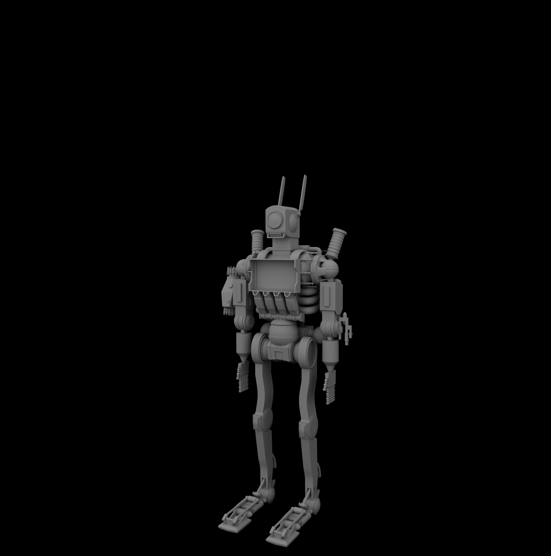 ArtStation - ROBO 3D MODEL