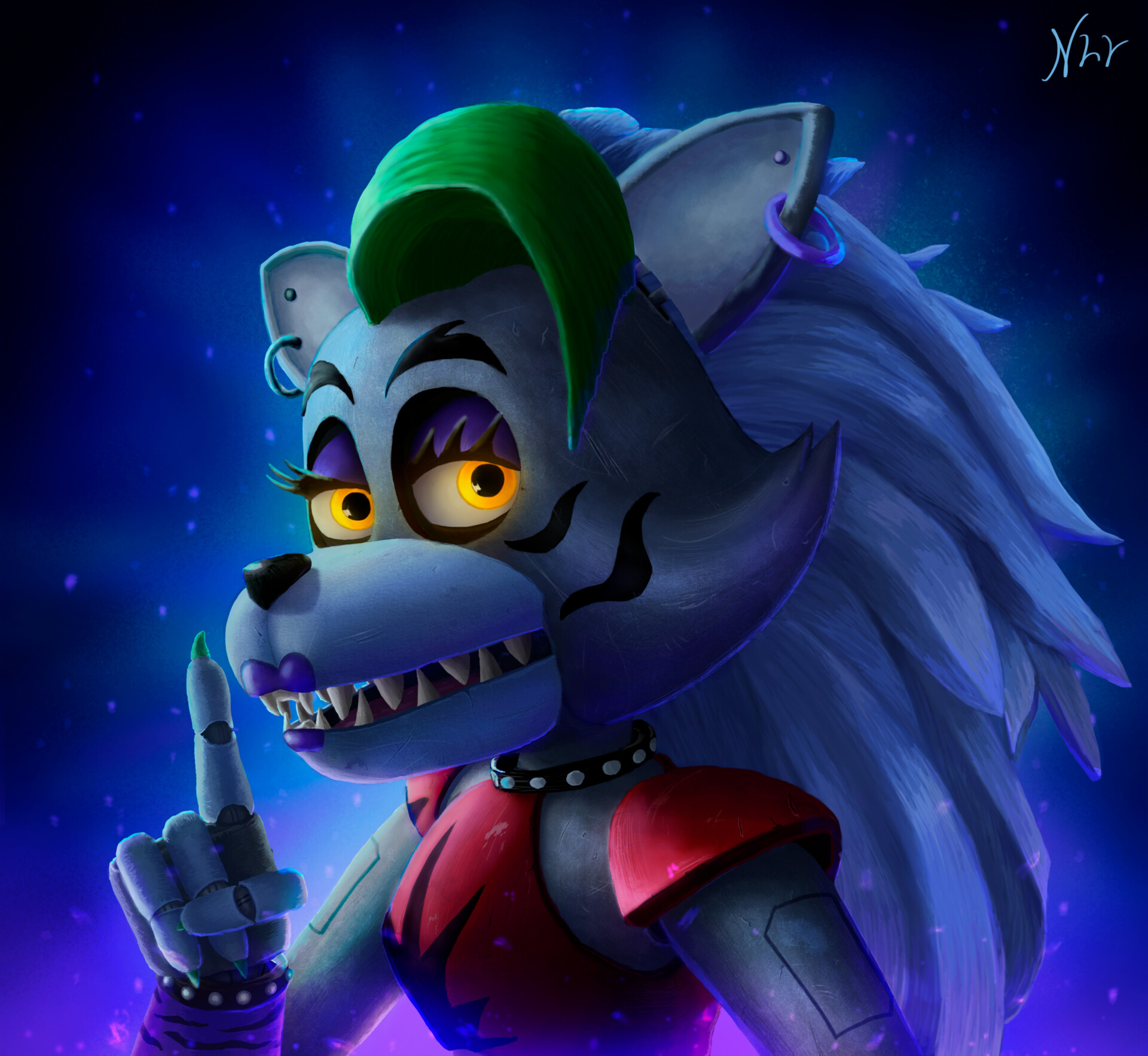 ArtStation - Roxanne Wolf Portrait