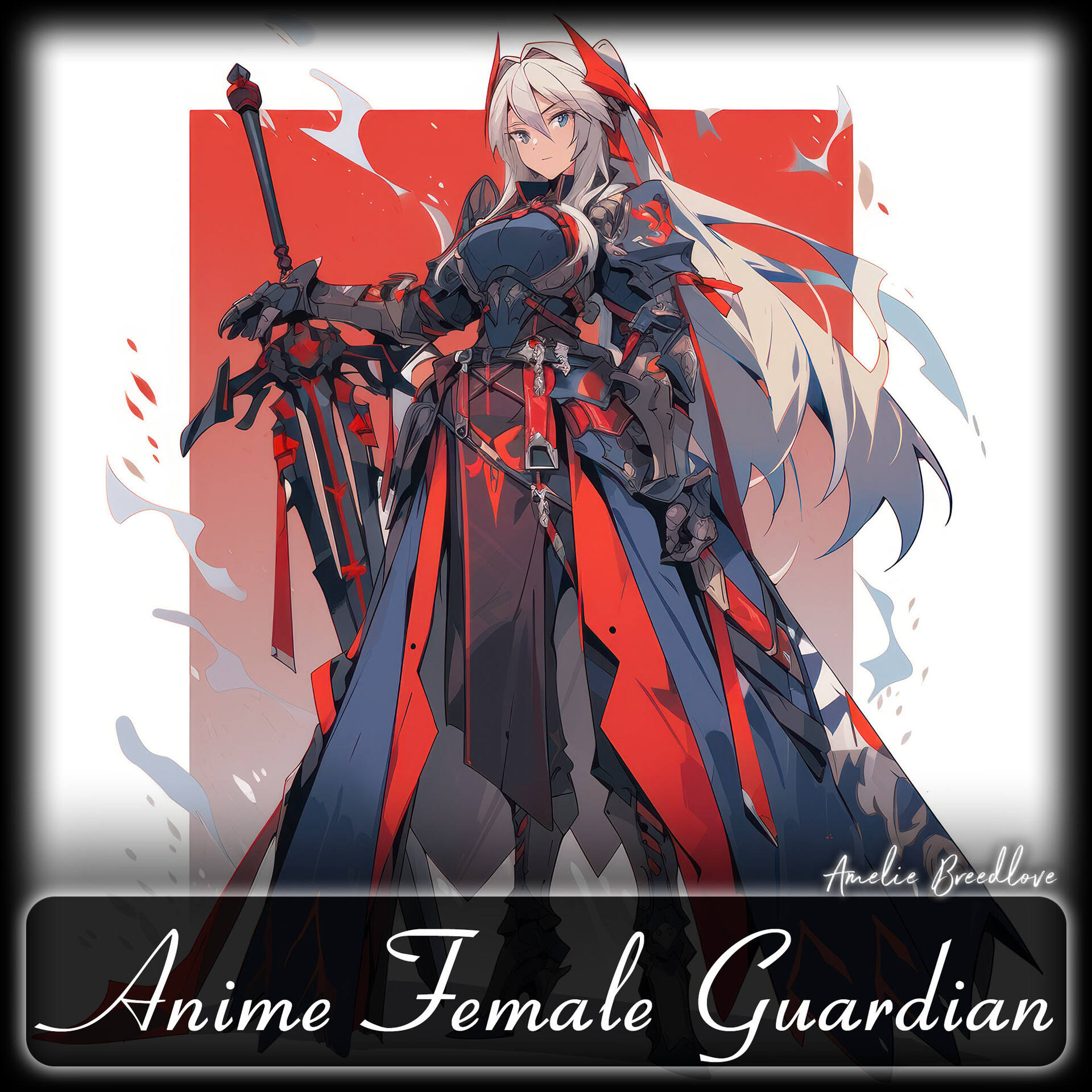 ArtStation - 200 Anime Female Guardian (Full Body) Reference Pack | 4K ...