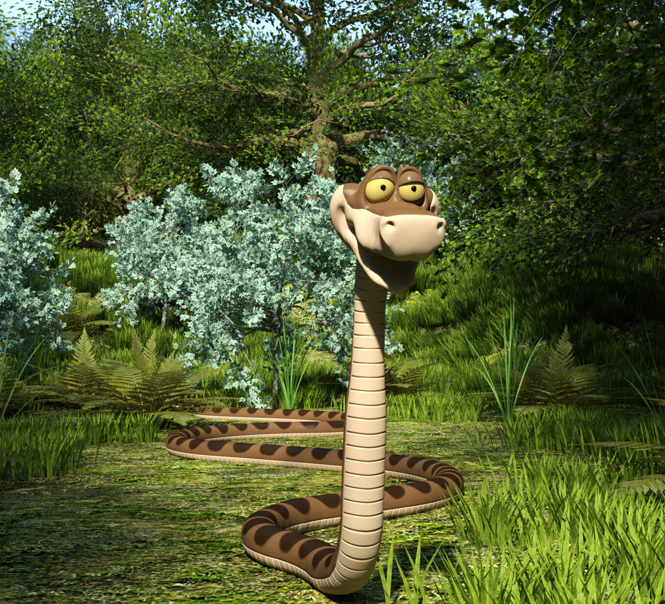 kaa render deviantart
