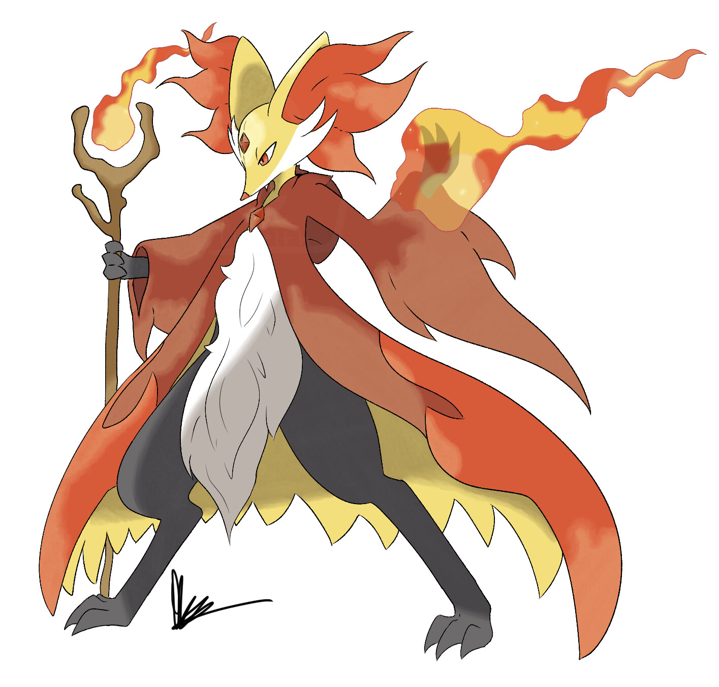 Casey Trevino - Original Mega Pokemon Designs (Art Style Studies)