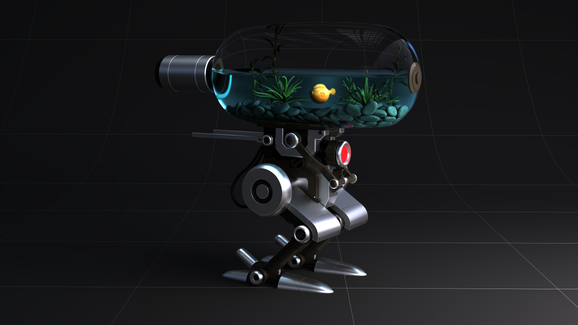 ArtStation - Aquarium Bots