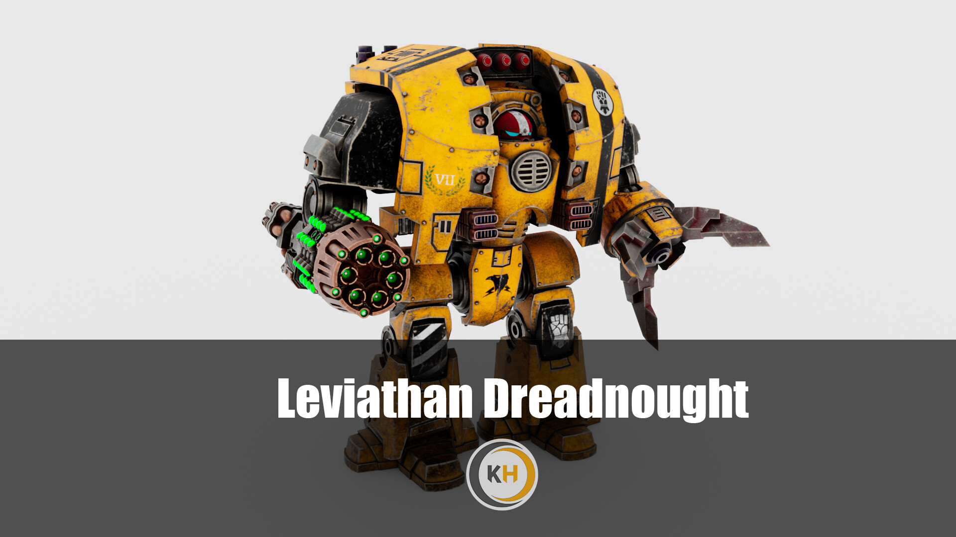 ArtStation - Leviathan Dreadnought (Warhammer 40k)
