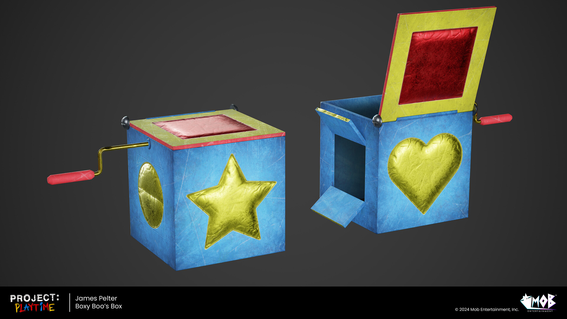 James Pelter - Project: Playtime - Cosmetic Modeling & Texturing