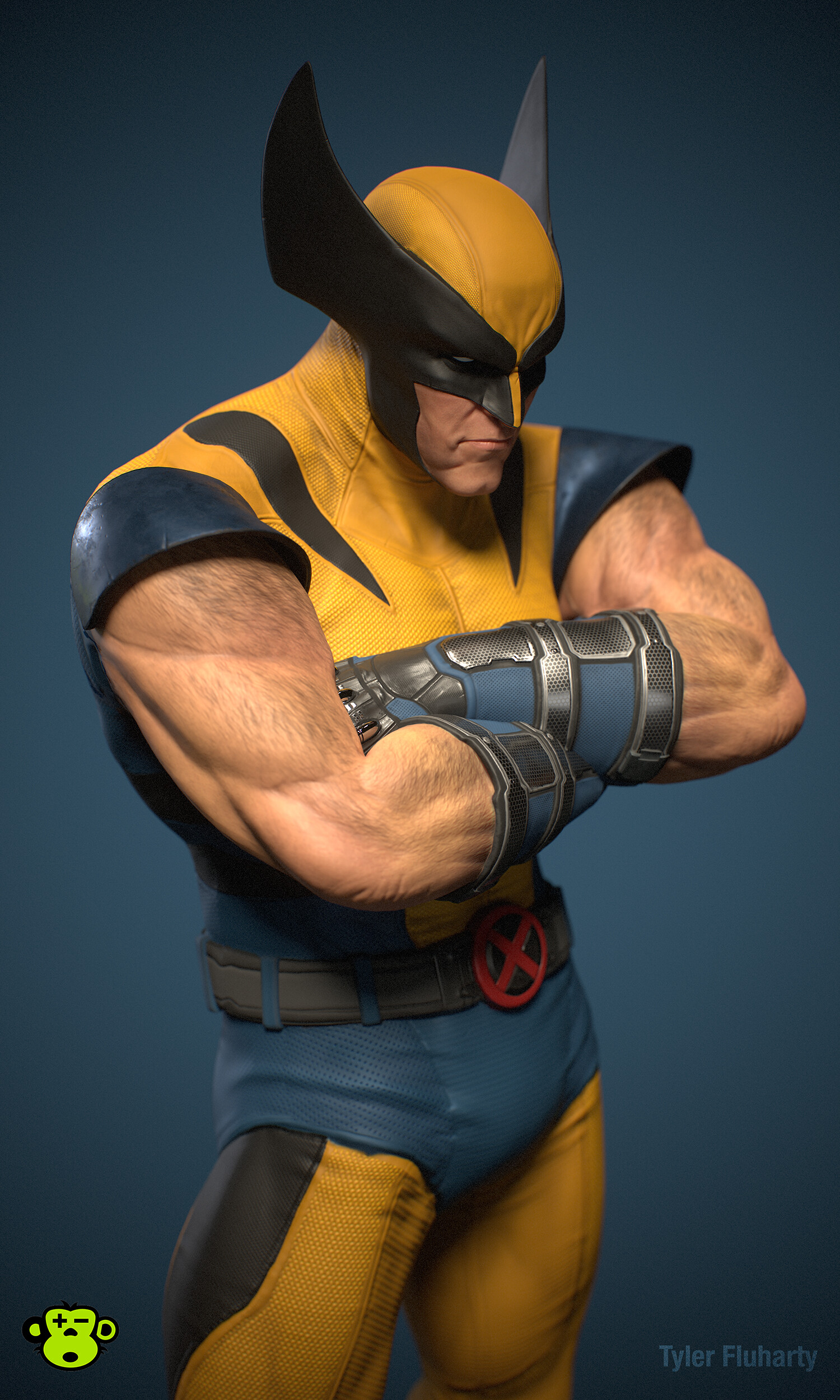ArtStation - Wolverine from Marvel Powers United