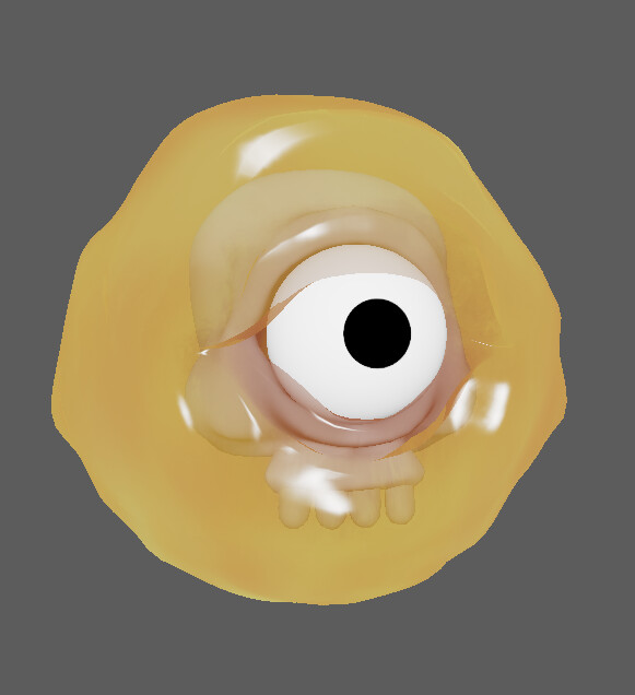 Anthony R Ocasio - Fleck the Blob from the game "Fleck" by Rad Software