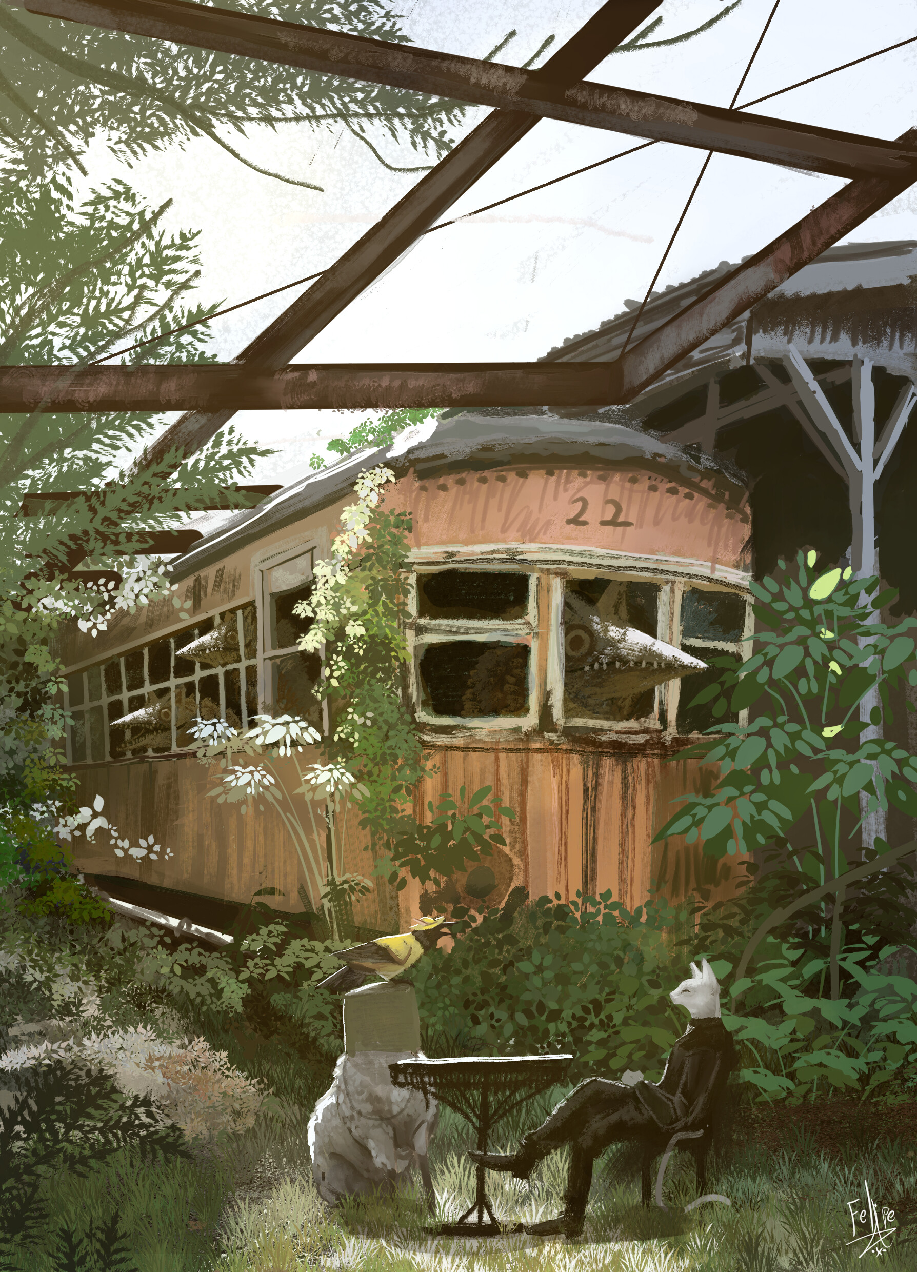 ArtStation - The Train