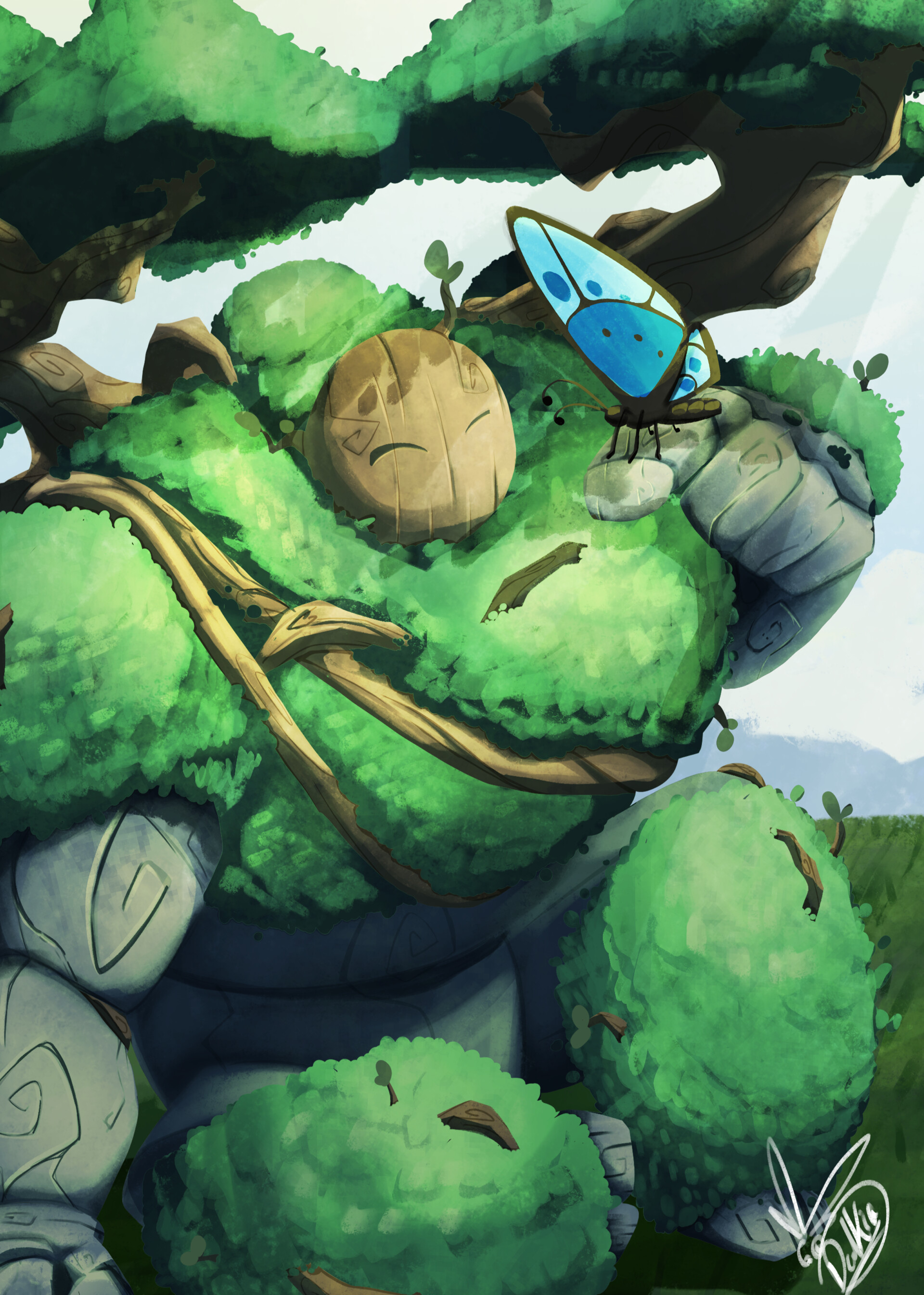 ArtStation - Grass Troll